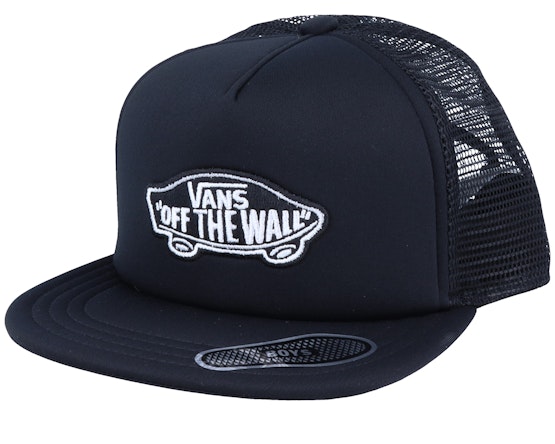 Kids Classic Patch tru Black Trucker - Vans caps - Hatstoreworld.com