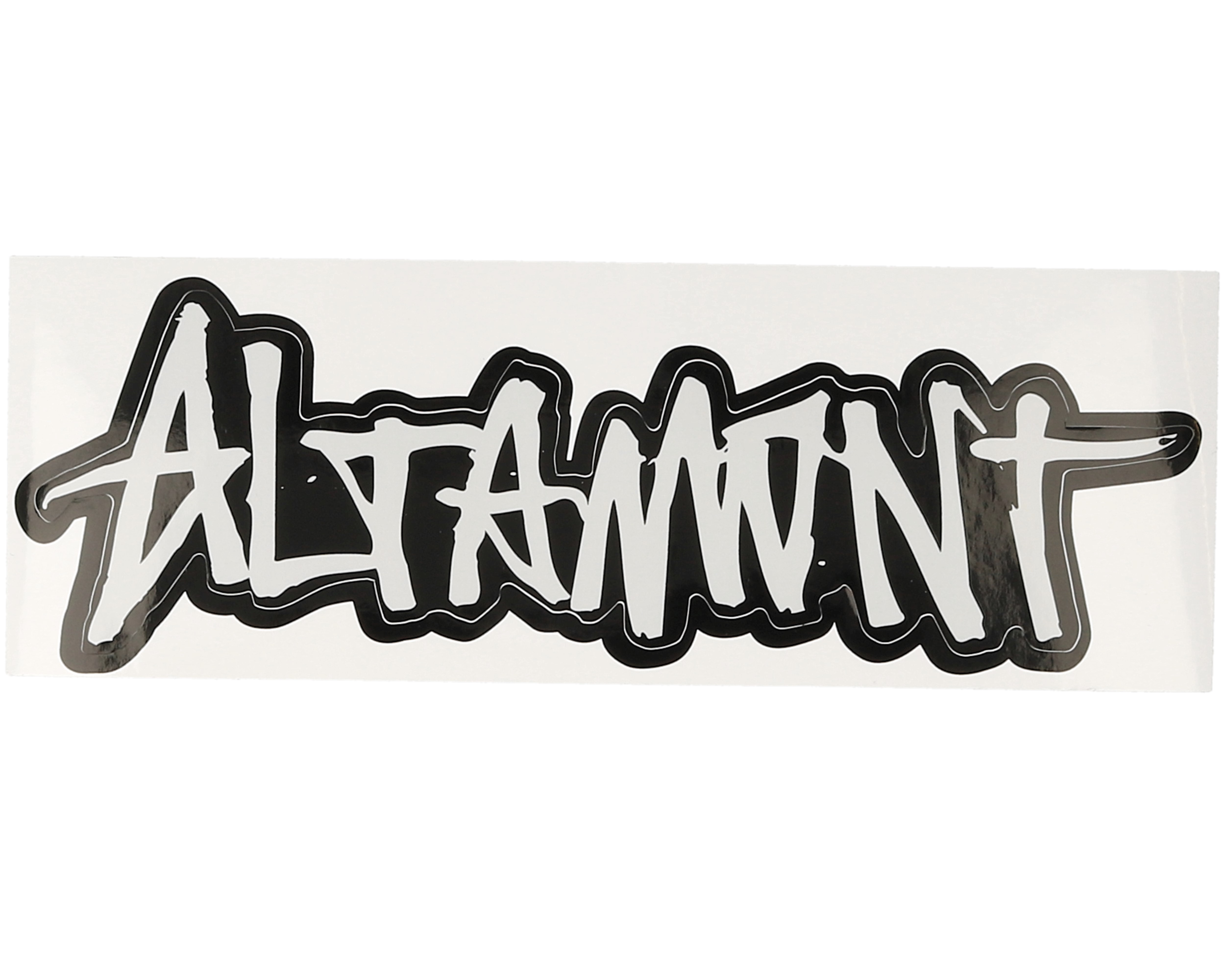 Sticker Graffiti Logo 7,5x15 Black - Altamont | Hatstore.com