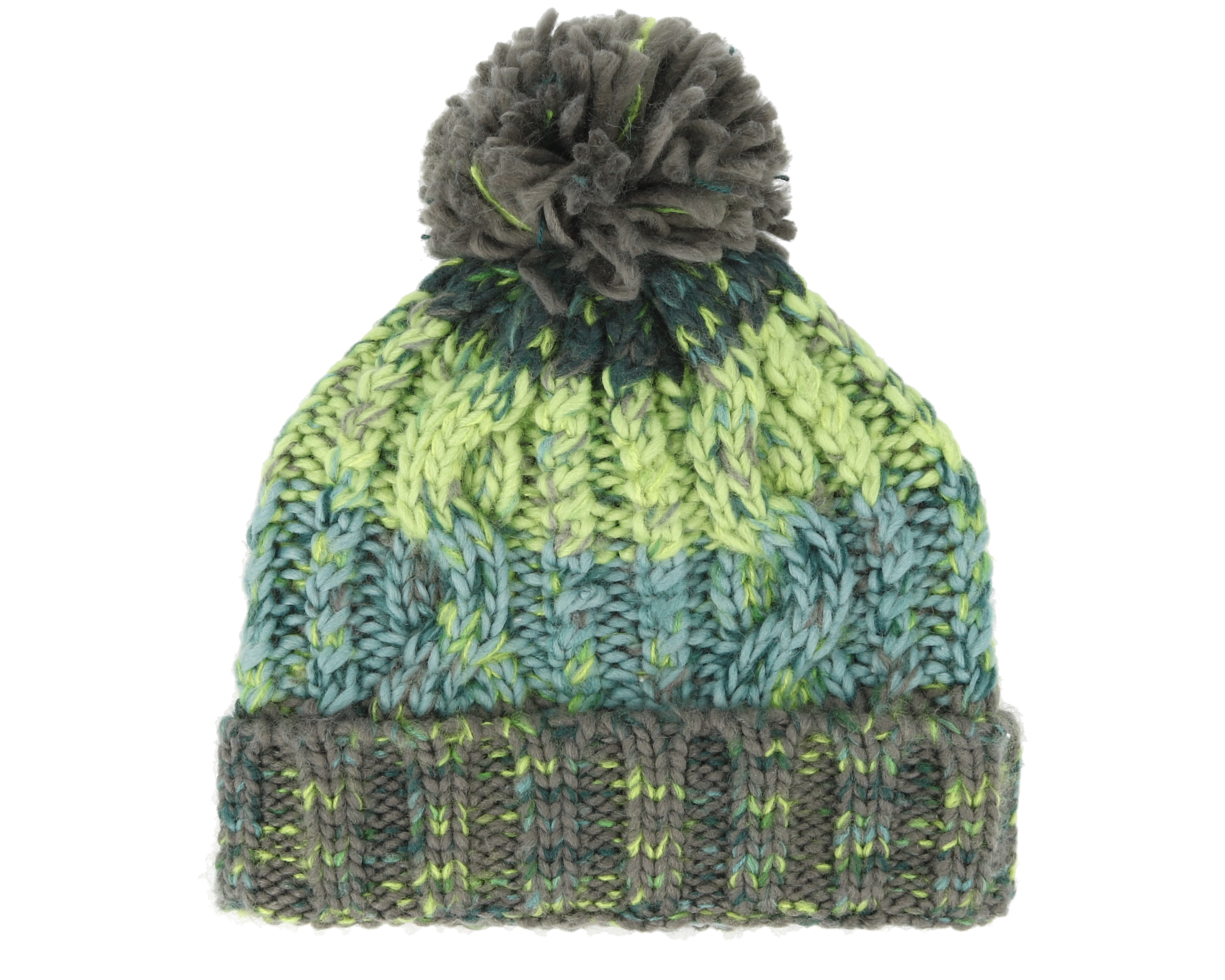 Kids Corkscrew Electric Grey Pom | Hatstoreworld.com