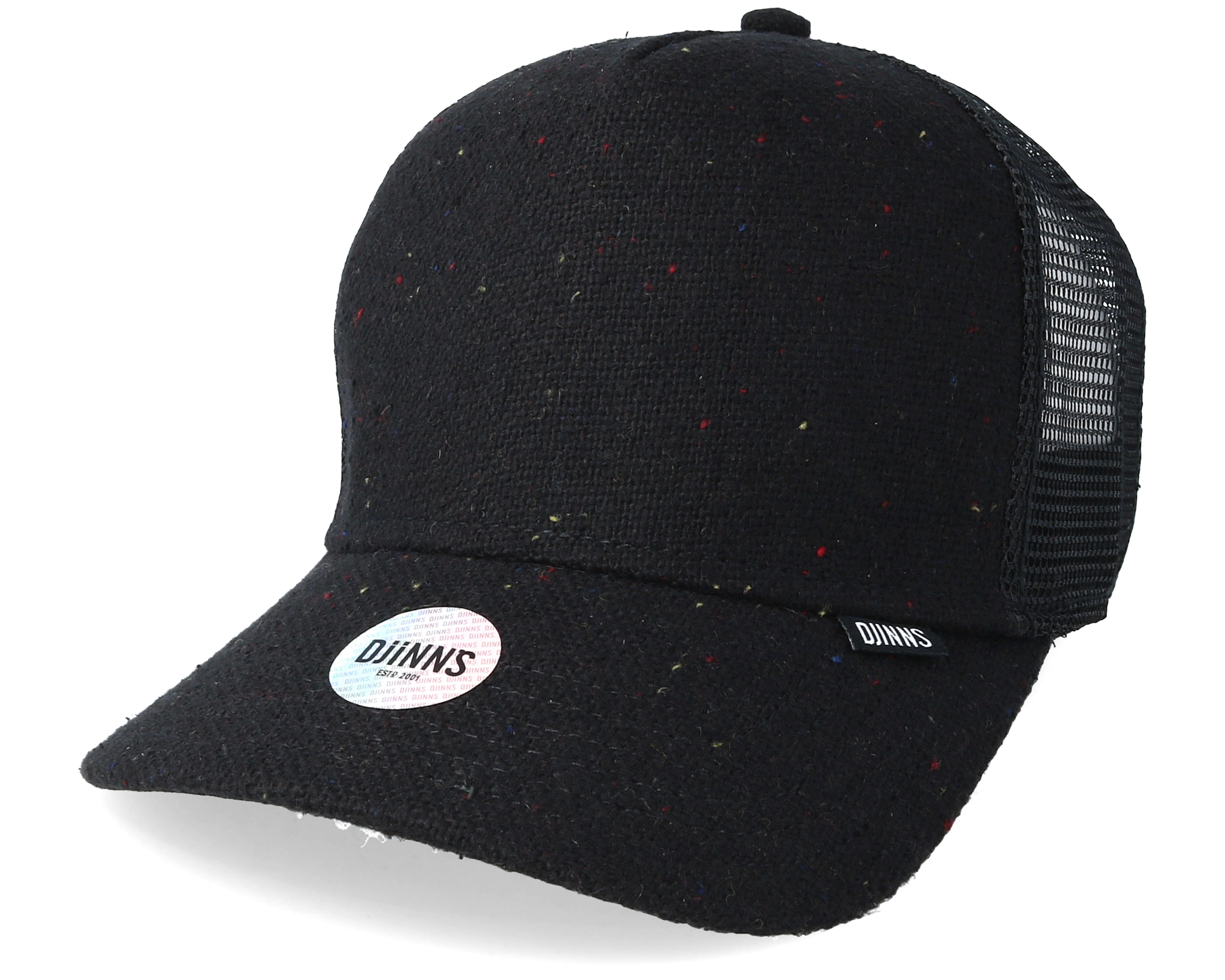 Spotted Edge Black Trucker | Hatstoreworld.com