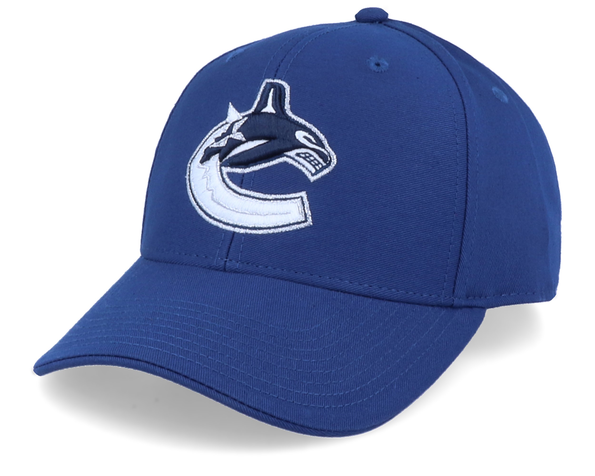 Vancouver Canucks Calue Core Structured Blue Adjustable | Hatstoreworld.com