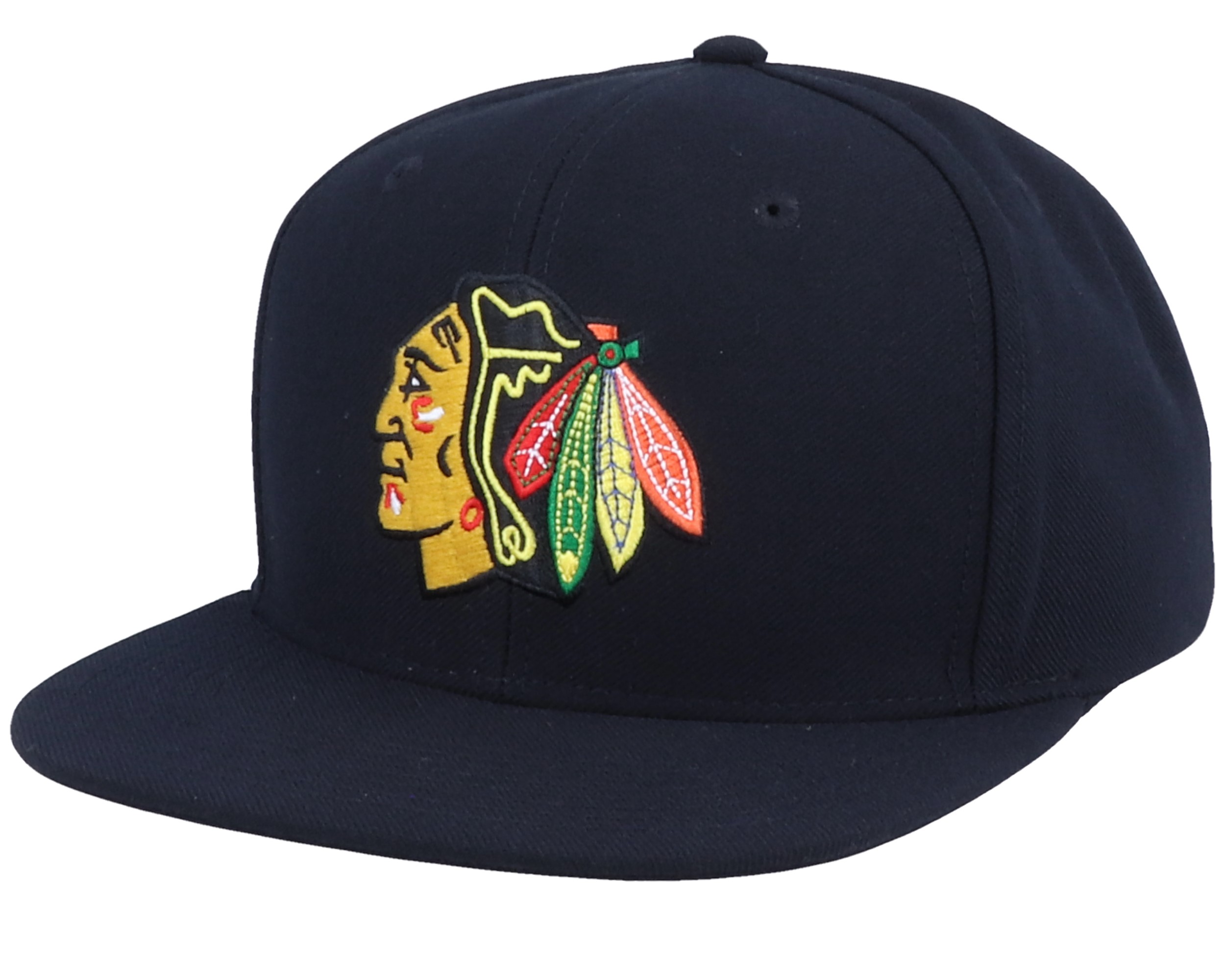 Chicago Blackhawks Value Core Black Snapback | Hatstoreworld.com