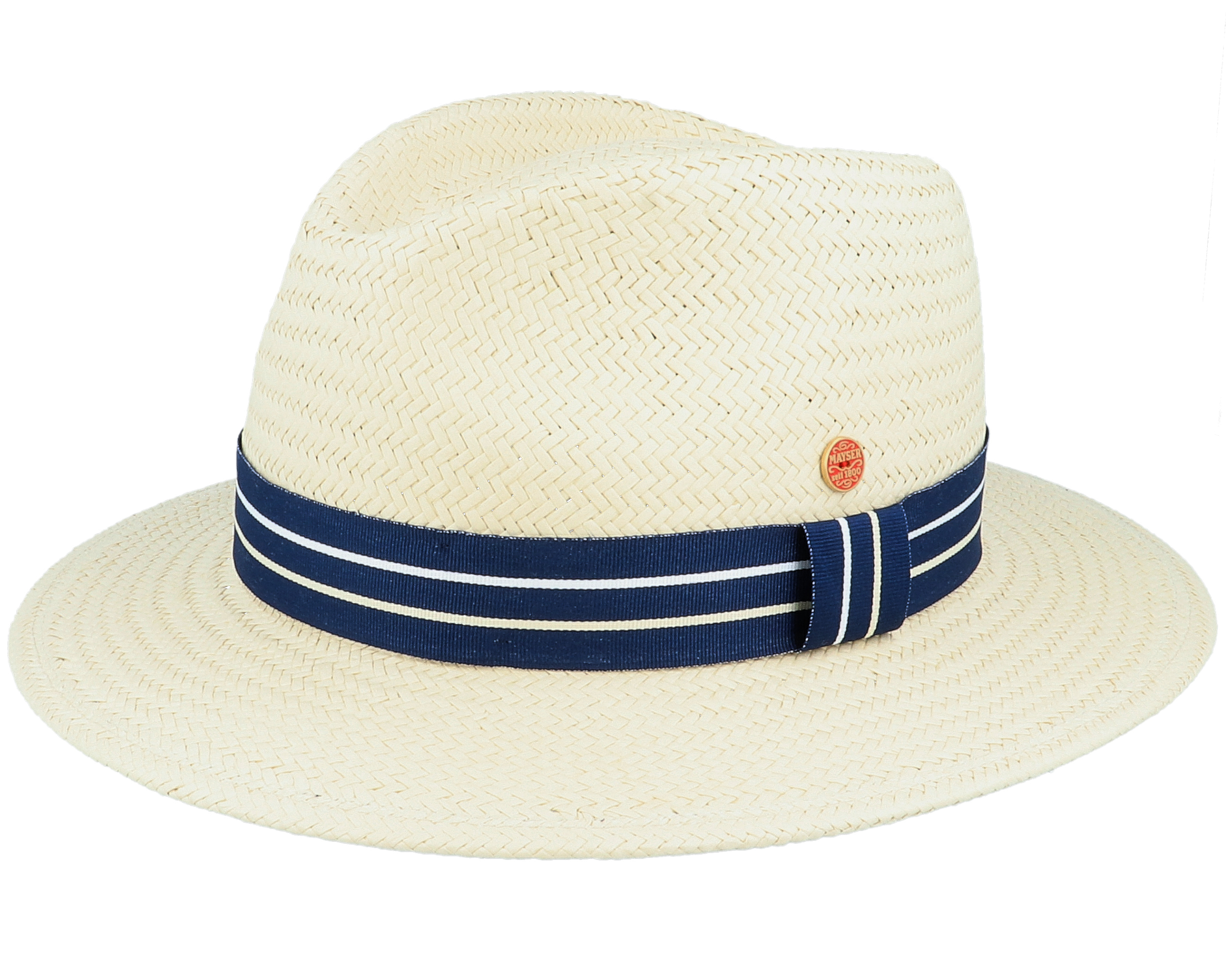 Mathis Paper P Natural Straw Hat - Mayser | Hatstoreworld.com