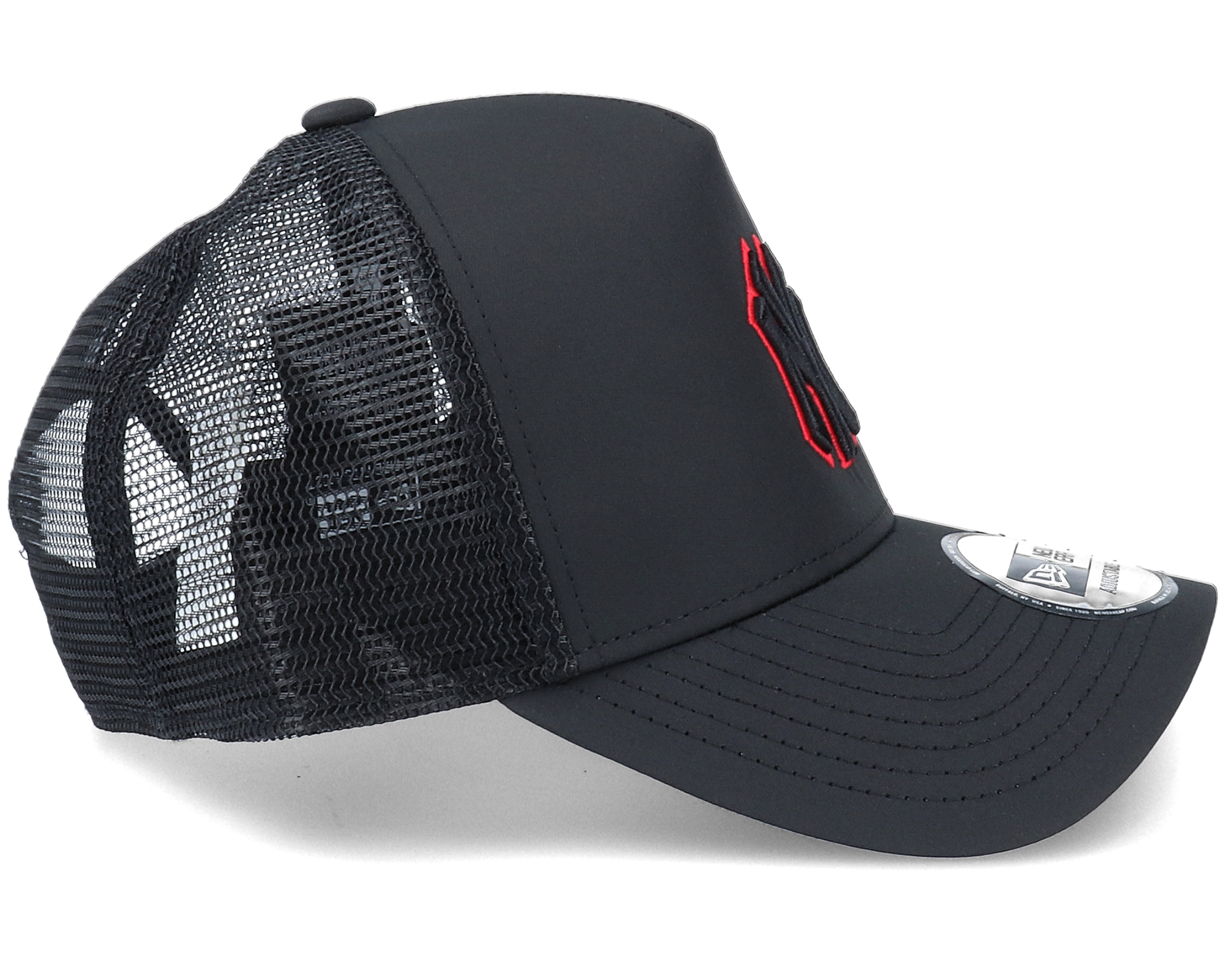 New York Yankees Nylon Front MLB A-Frame Black Trucker - New Era cap ...