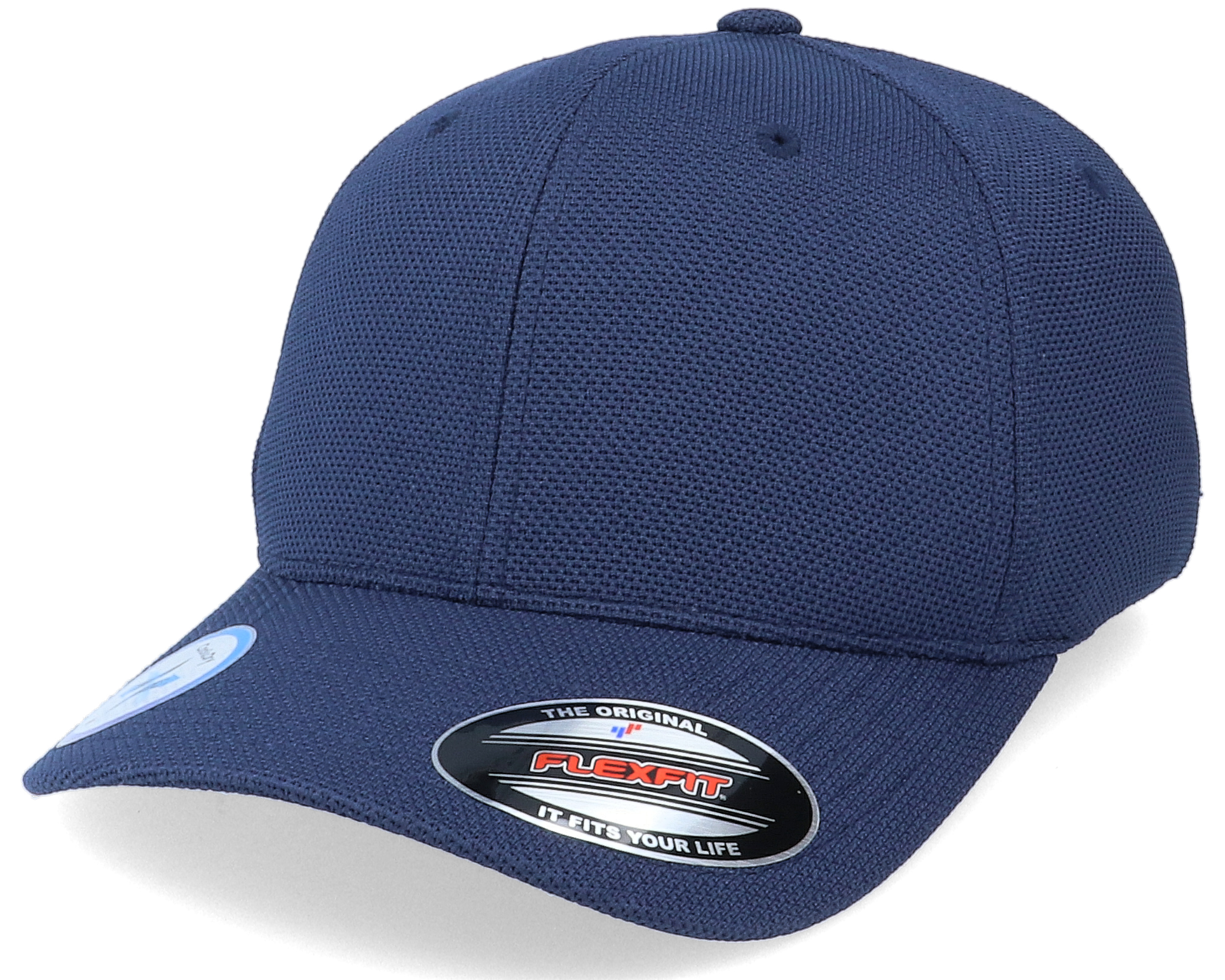 Cool & Dry Pique Mesh Navy Flexfit - Flexfit Cap | Hatstoreworld.com