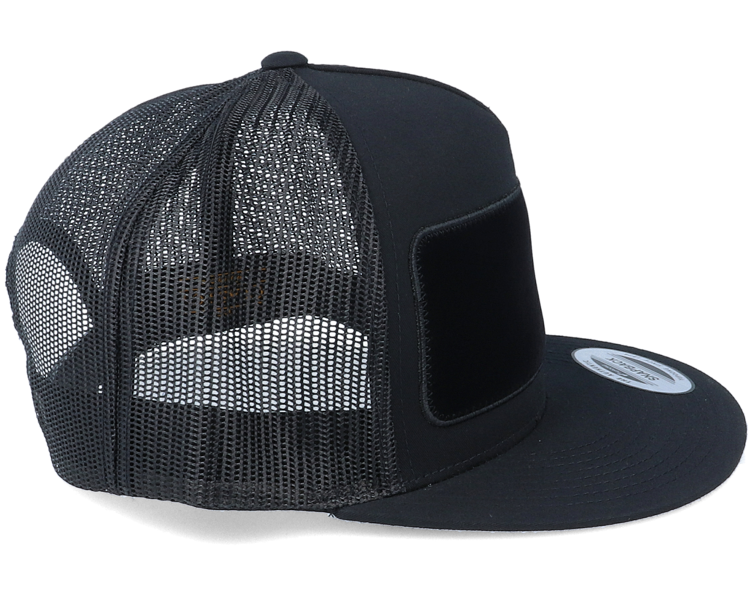 Velvet Patch Black Snapback Trucker - Hatstore cap | Hatstoreworld.com