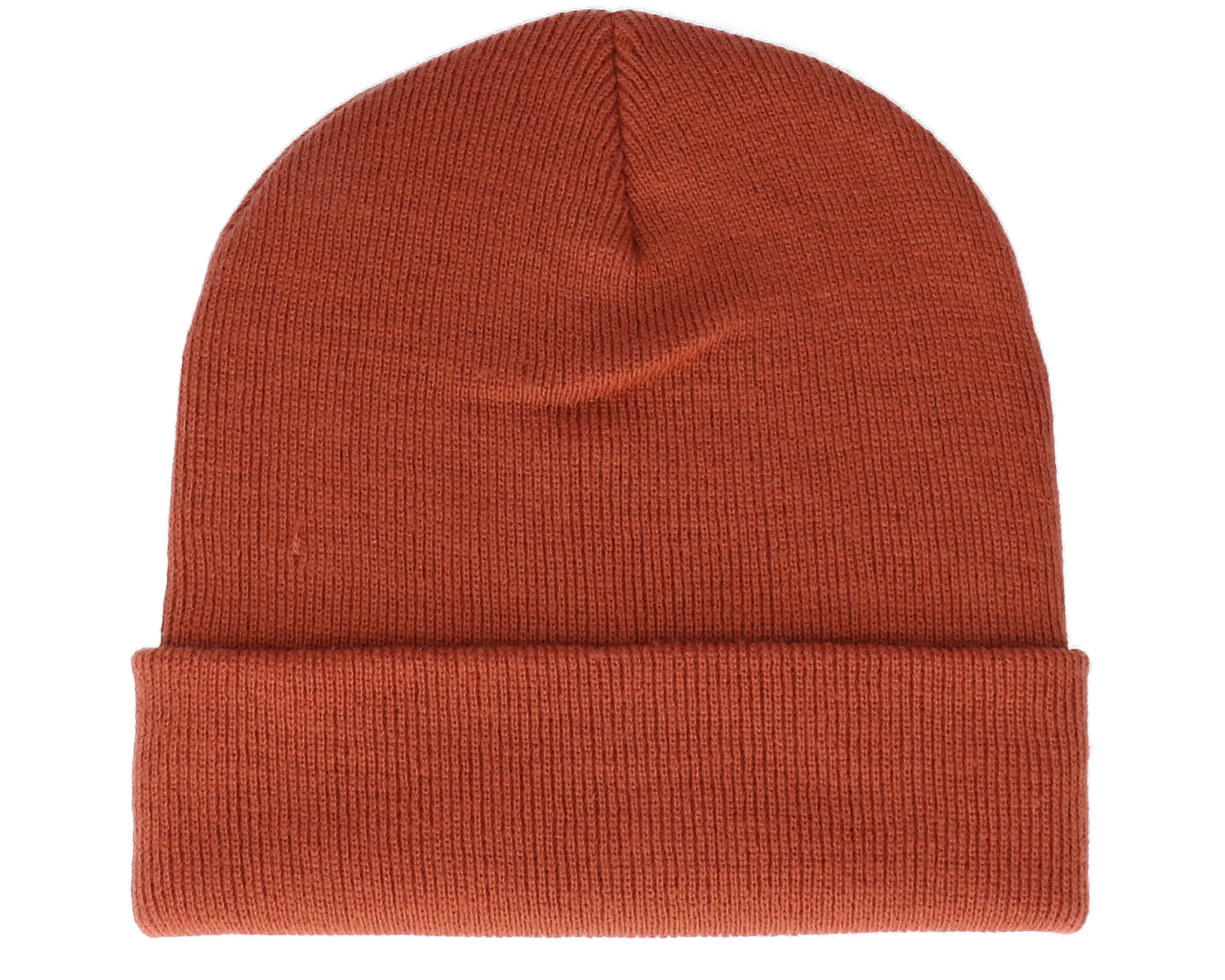 Rust Cuff Blank Beanie - Beechfield | Hatstoreworld.com