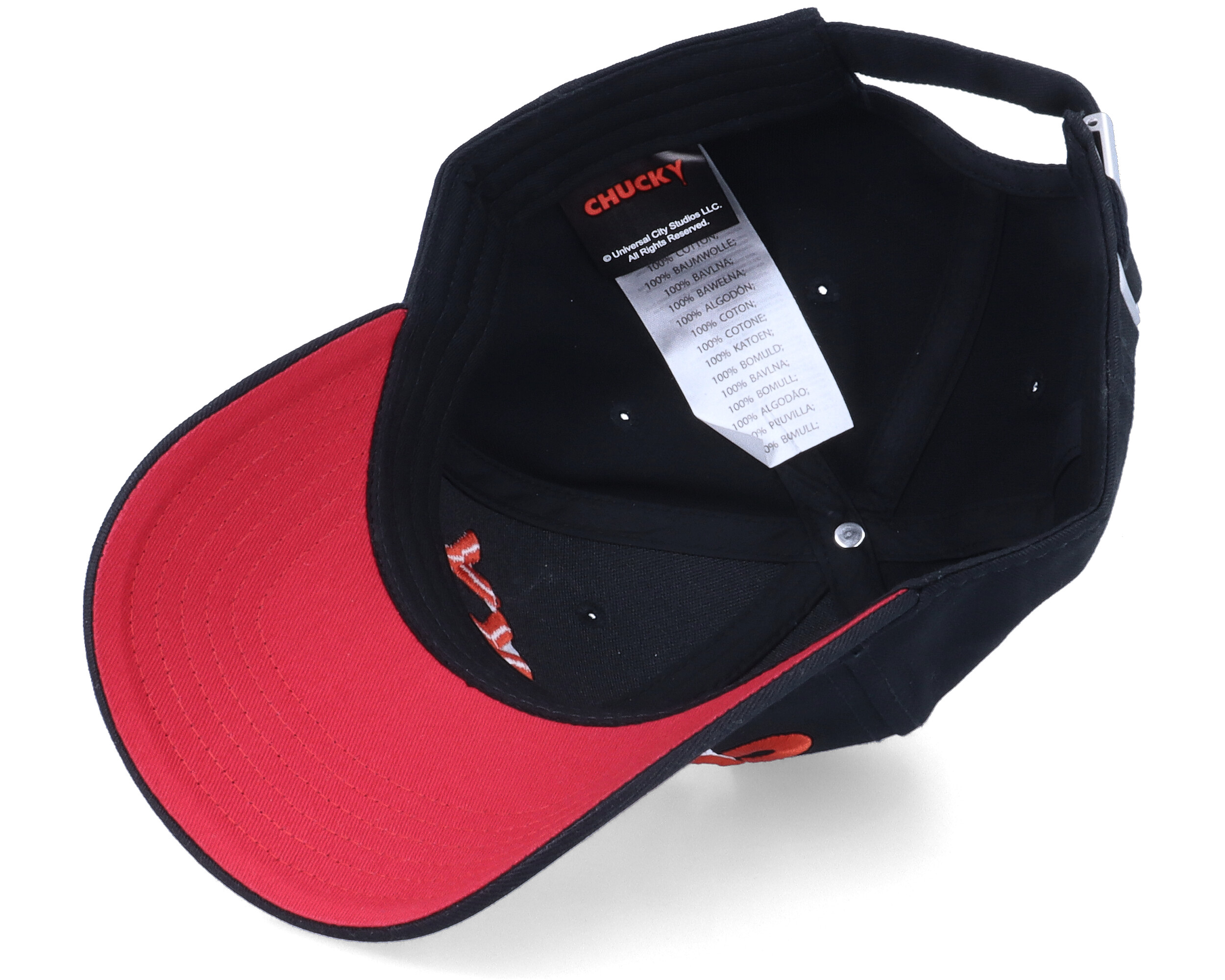 Universal Chucky Black Adjustable - Difuzed cap | Hatstoreworld.com