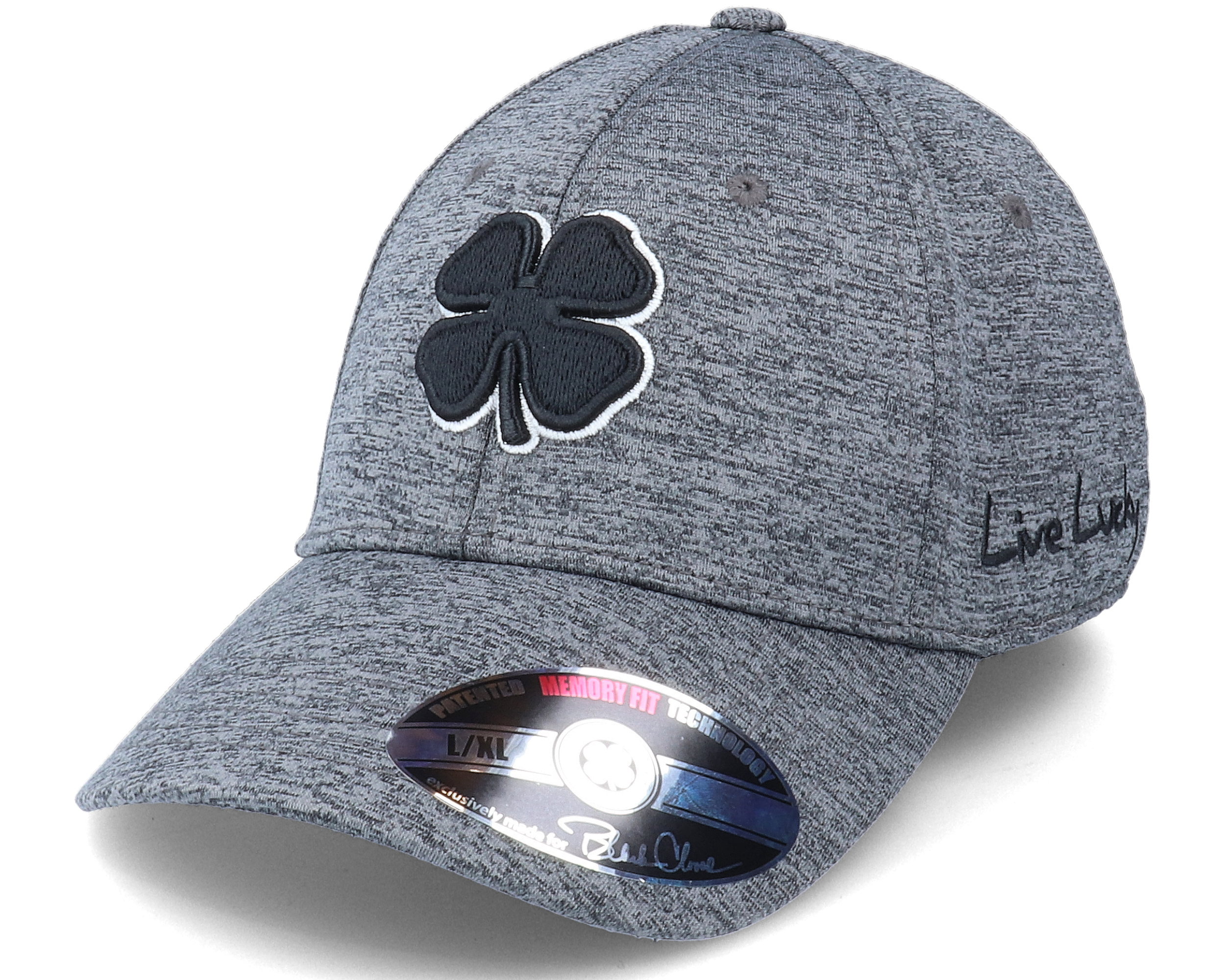 Lucky Heather Charcoal Flexfit - Black Clover | Hatstoreworld.com