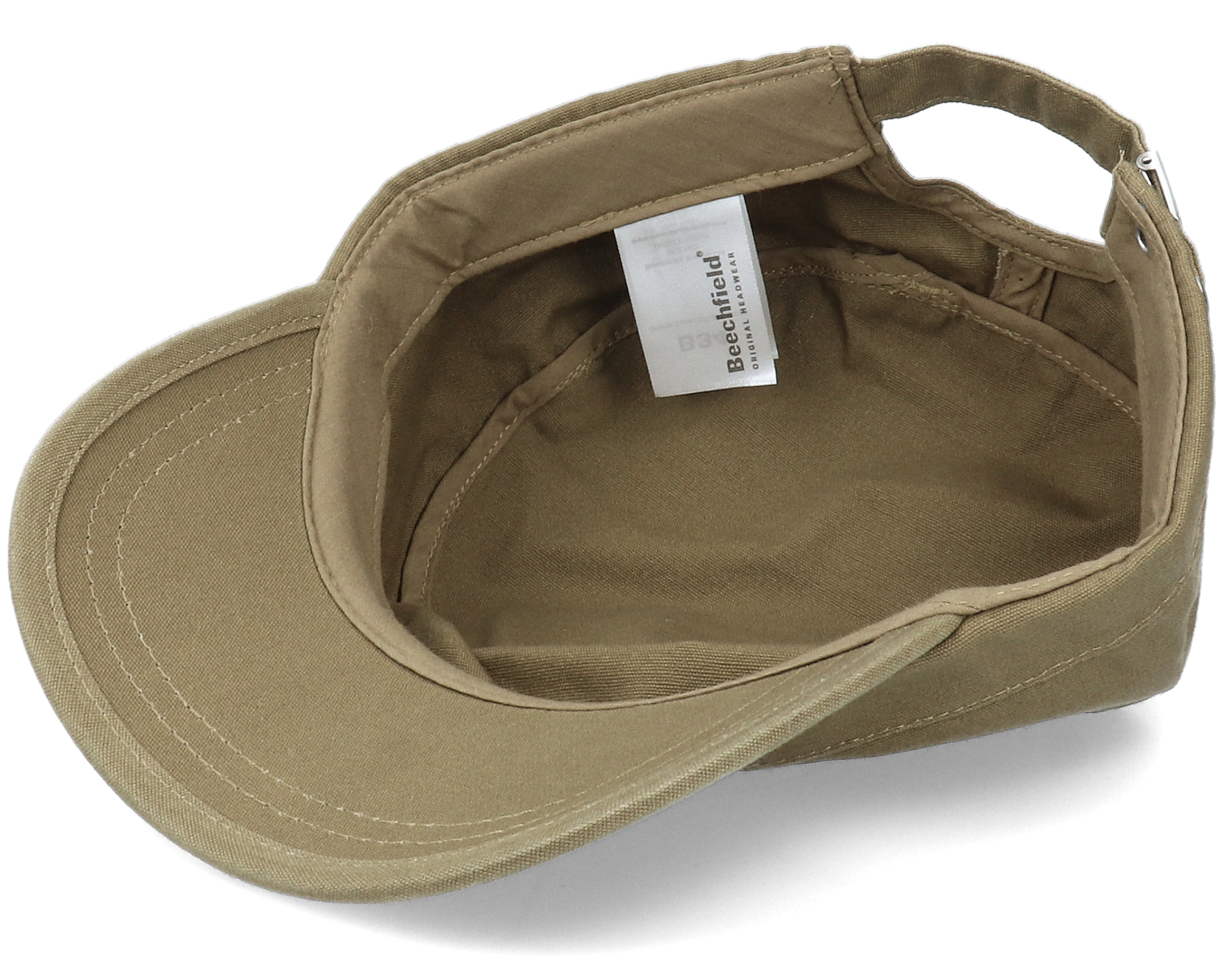 Khaki Army - Beechfield cap | Hatstoreworld.com