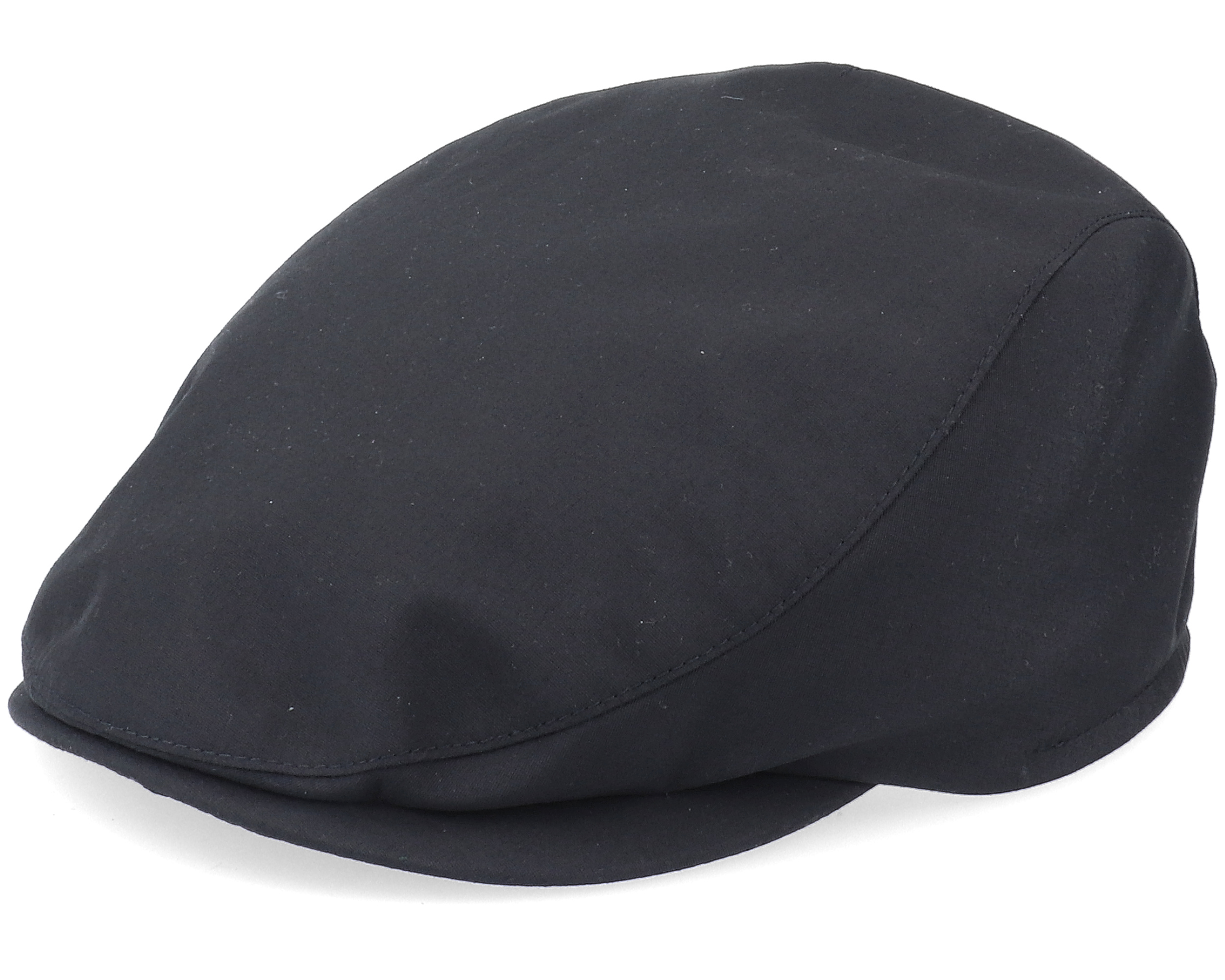 Matteo Sunbloc Black Flat Cap - Mayser Cap | Hatstoreworld.com