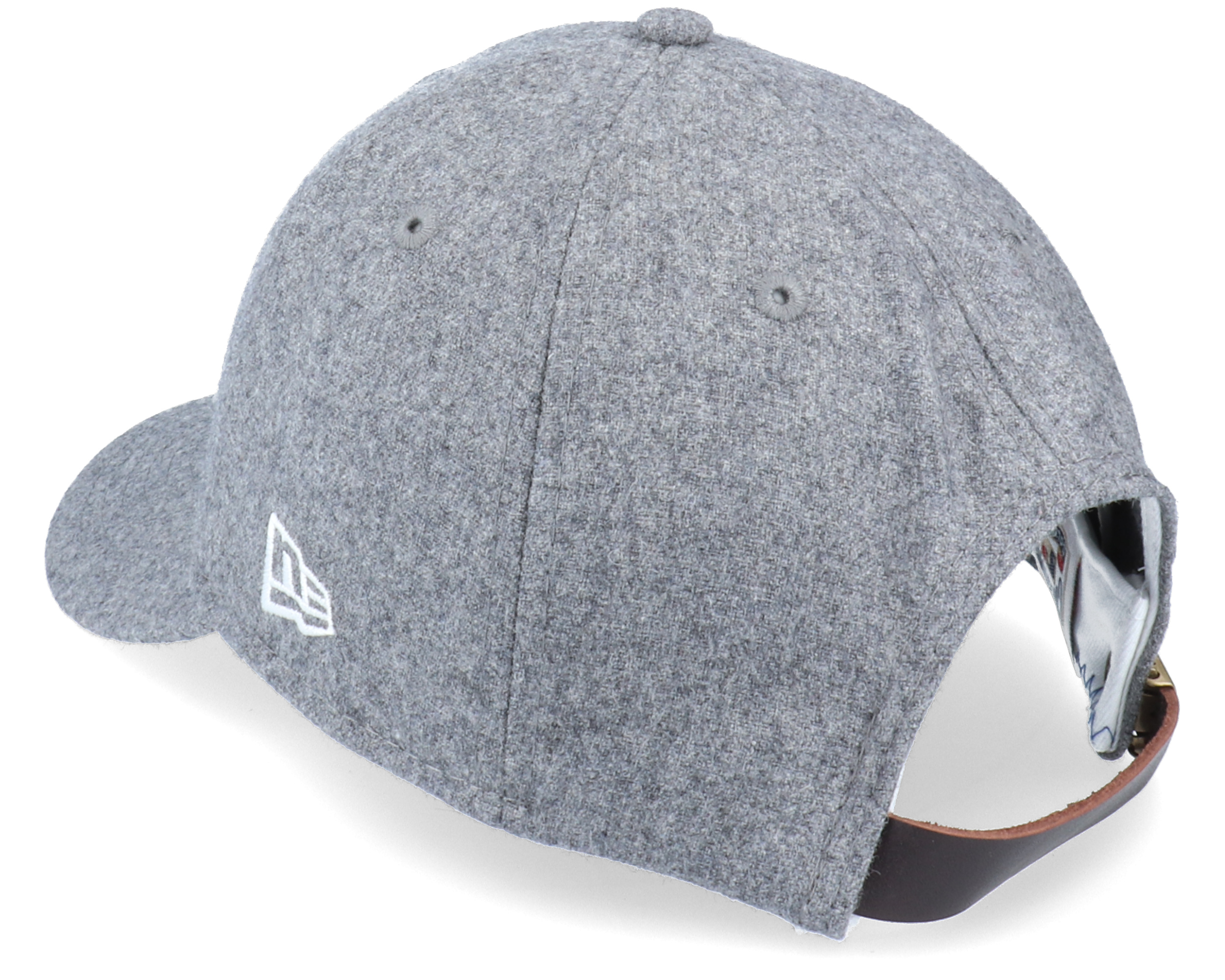 Flannel Patch 9FIFTY Retro Crown Heather Grey Adjustable - New Era ...