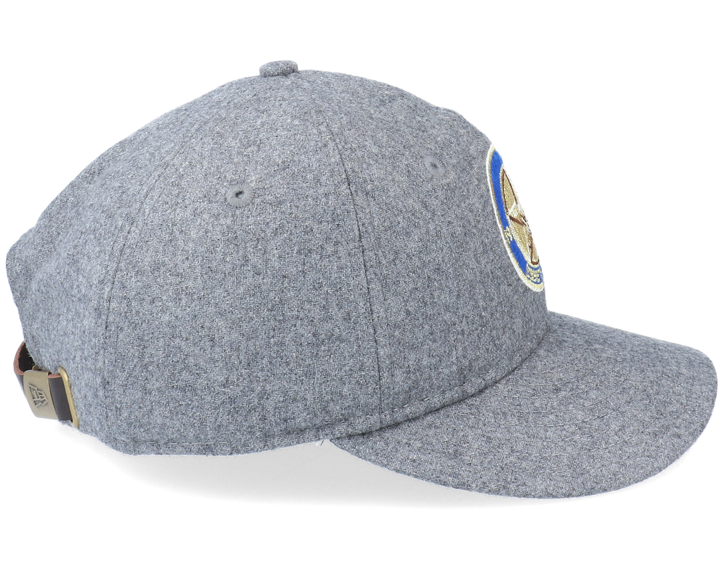 Flannel Patch 9FIFTY Retro Crown Heather Grey Adjustable - New Era cap ...
