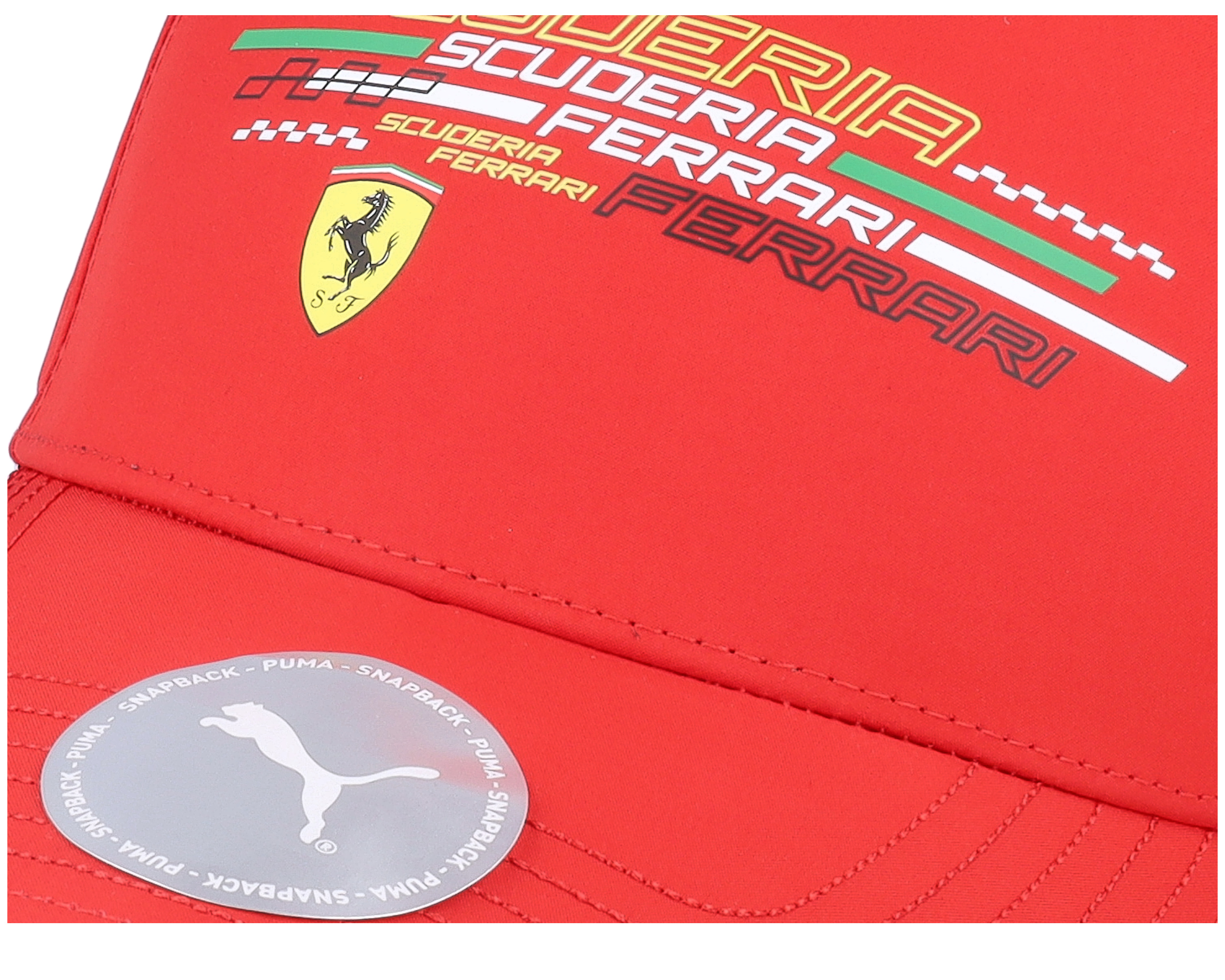 Ferrari Puma Scuderia Logo Red Adjustable - Formula One cap ...