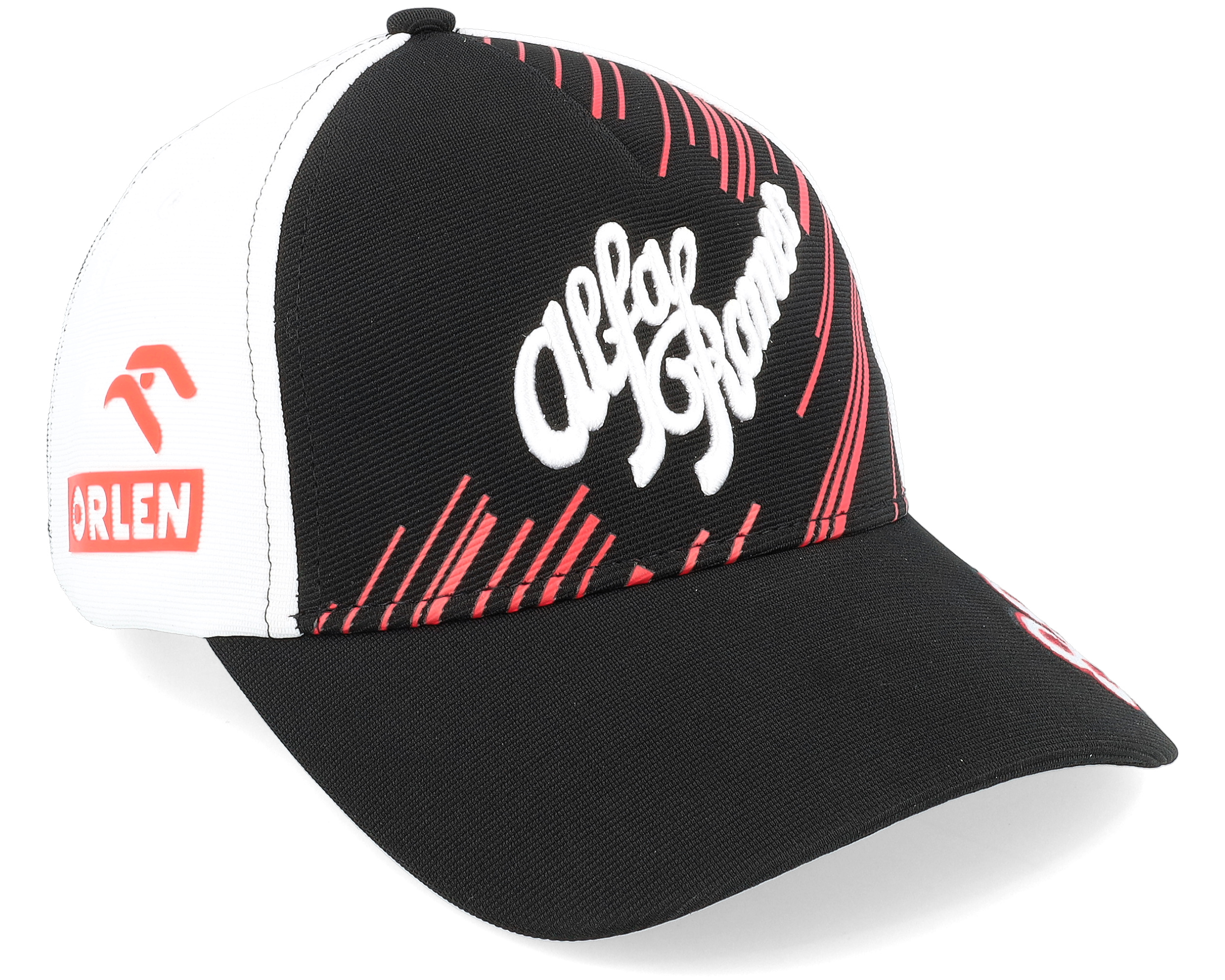 Alfa Romeo 2022 Official Kubica Black/White Adjustable | Hatstoreworld.com