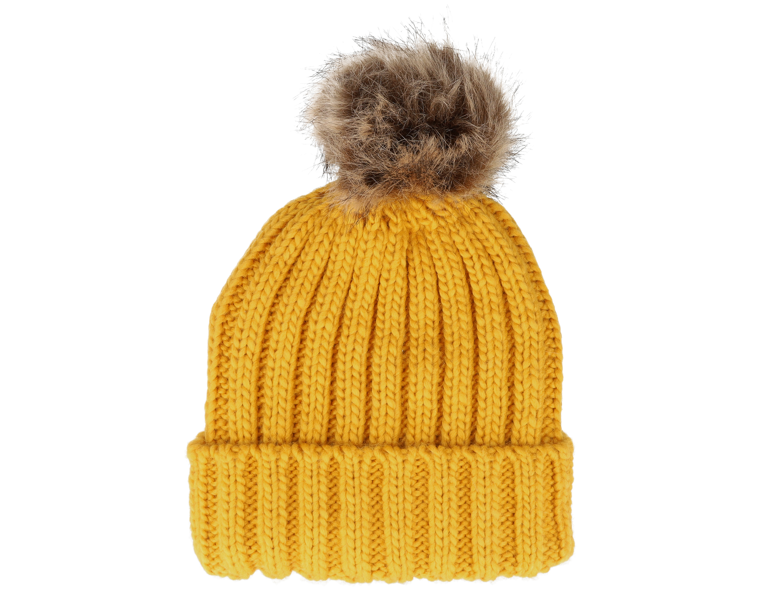 B412 Mustard Pom | Hatstoreworld.com