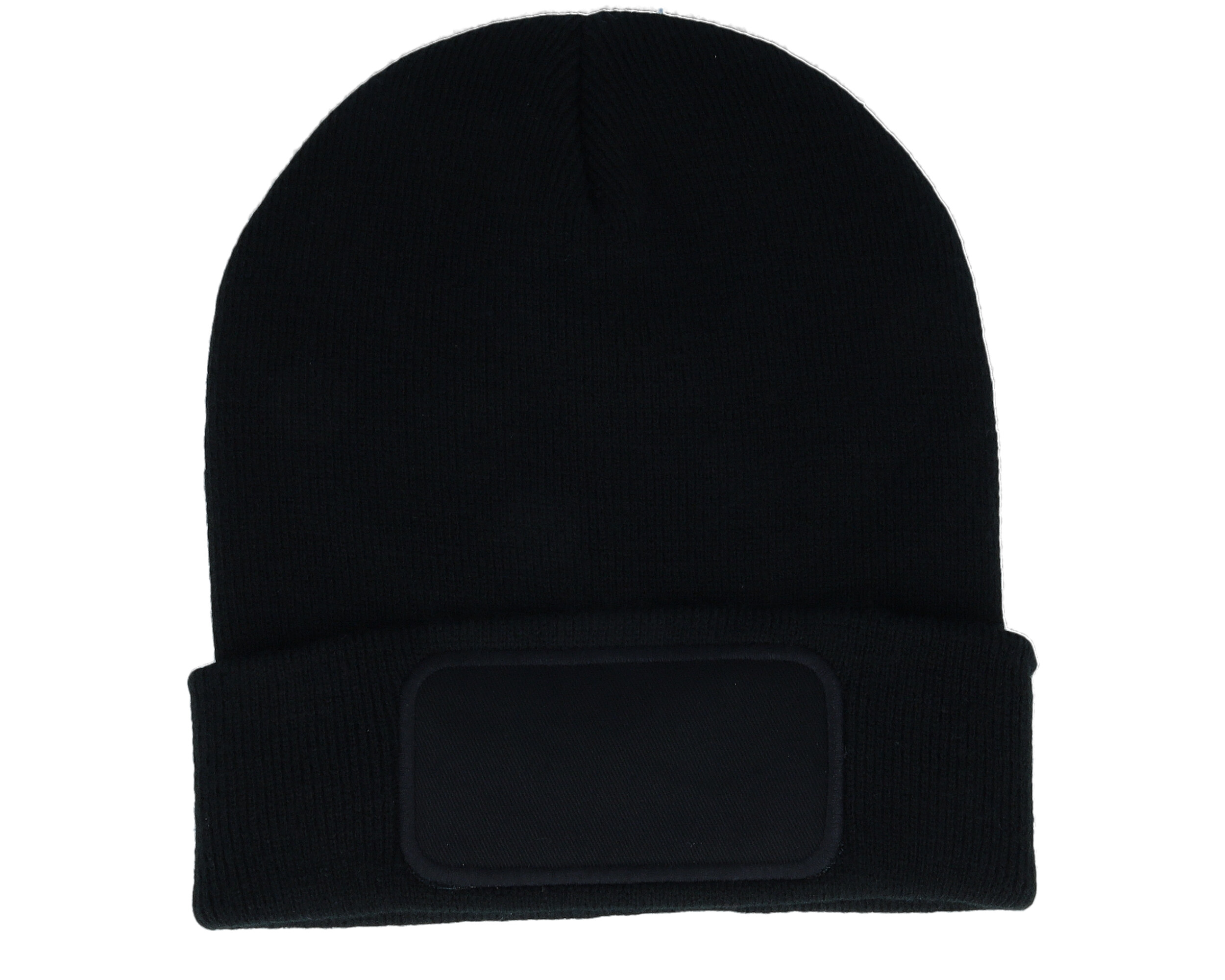 Black Original Patch Cuff - Beechfield | Hatstoreworld.com