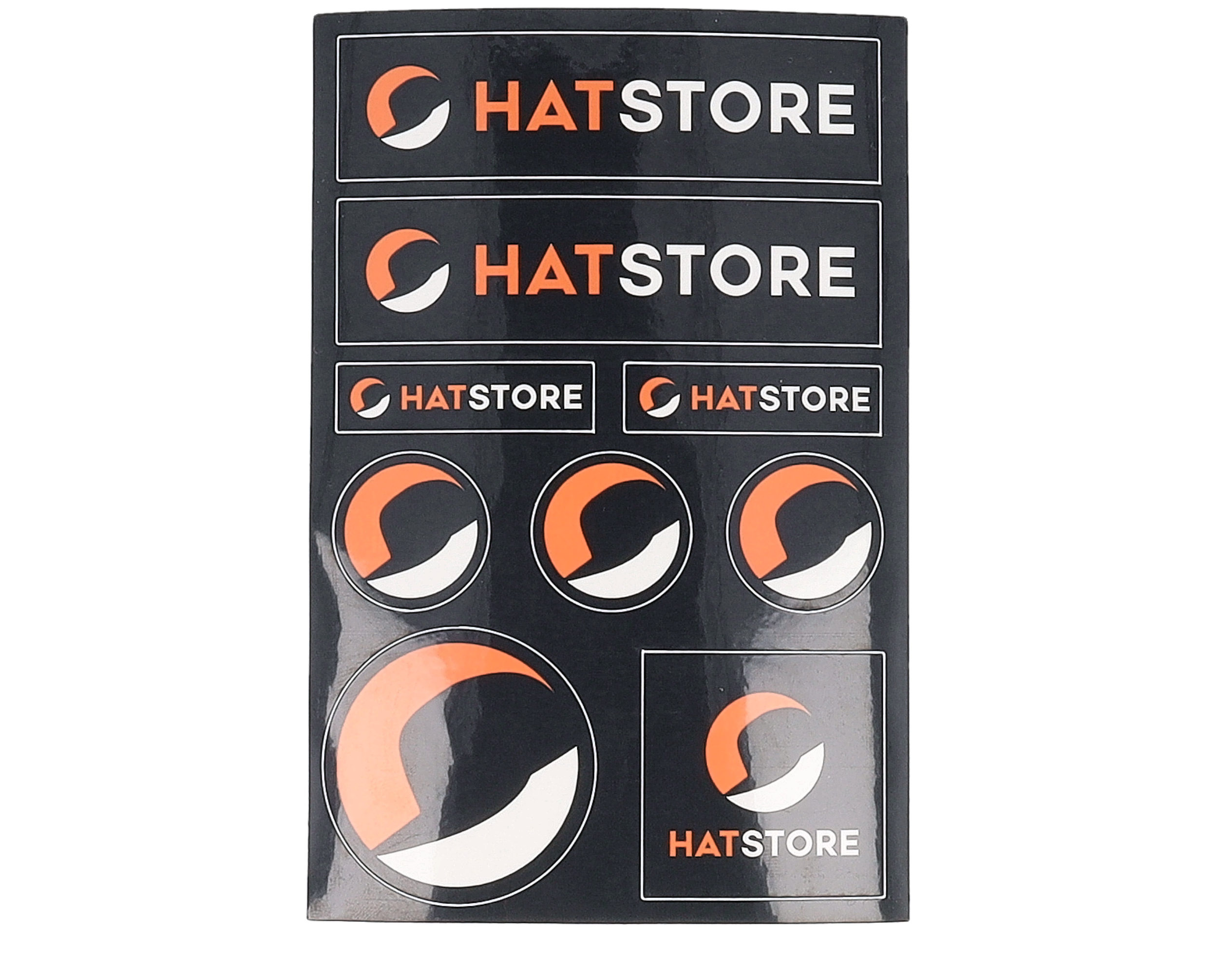 Logo Black 10x15cm Stickers - Hatstore | Hatstoreworld.com