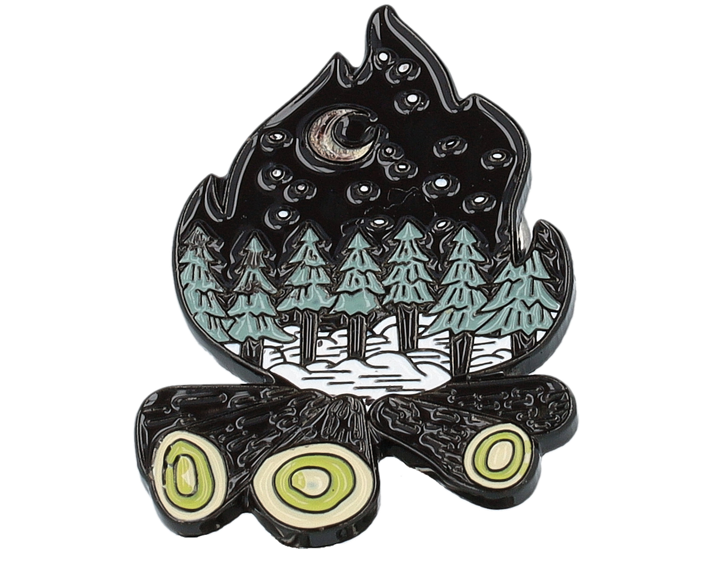 Camping Life Outdoor Metal Enamel Pin | Hatstore.no