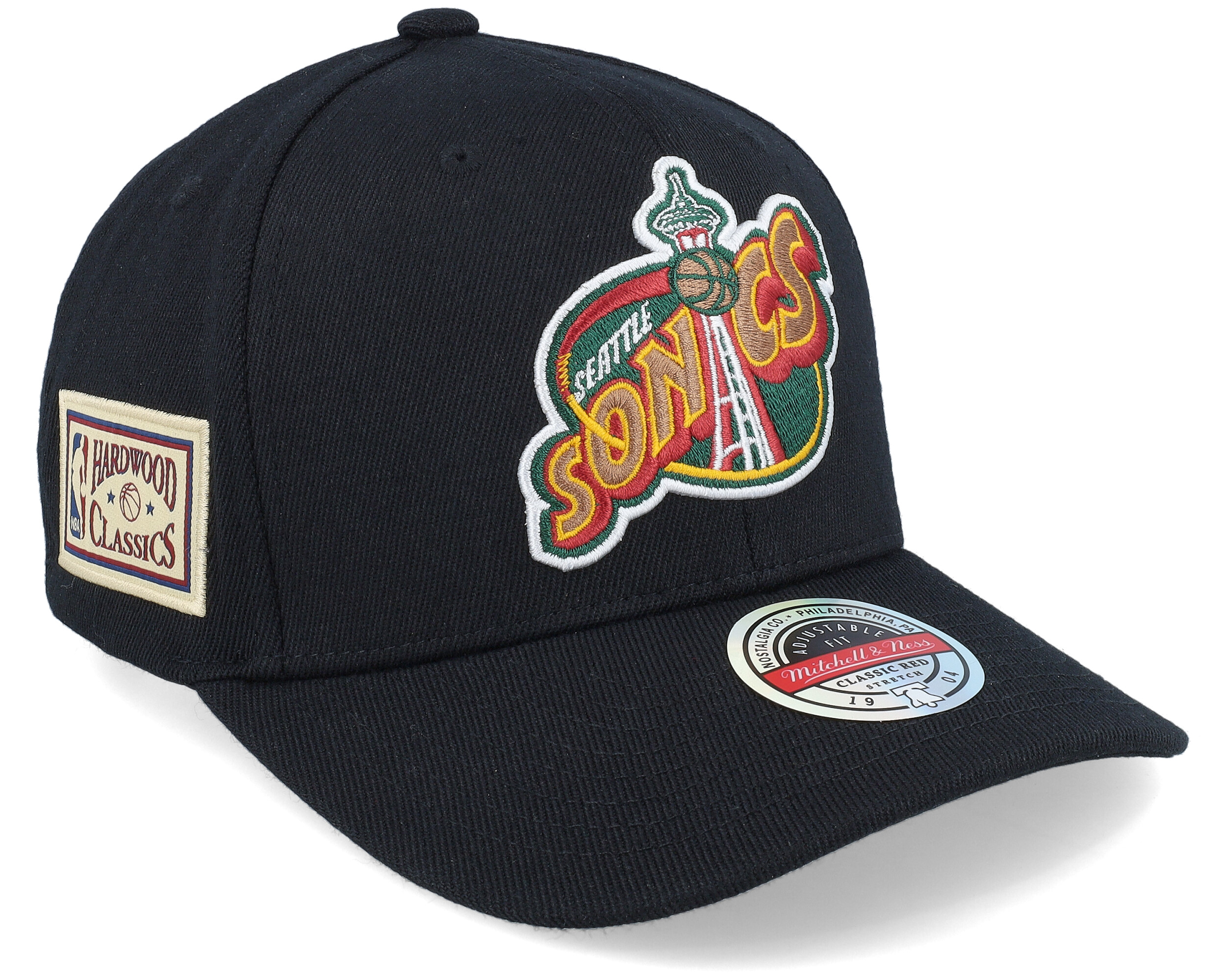 Hatstore Exclusive x Seattle Supersonics HWC Patch Black Adjustable | Hatstoreworld.com