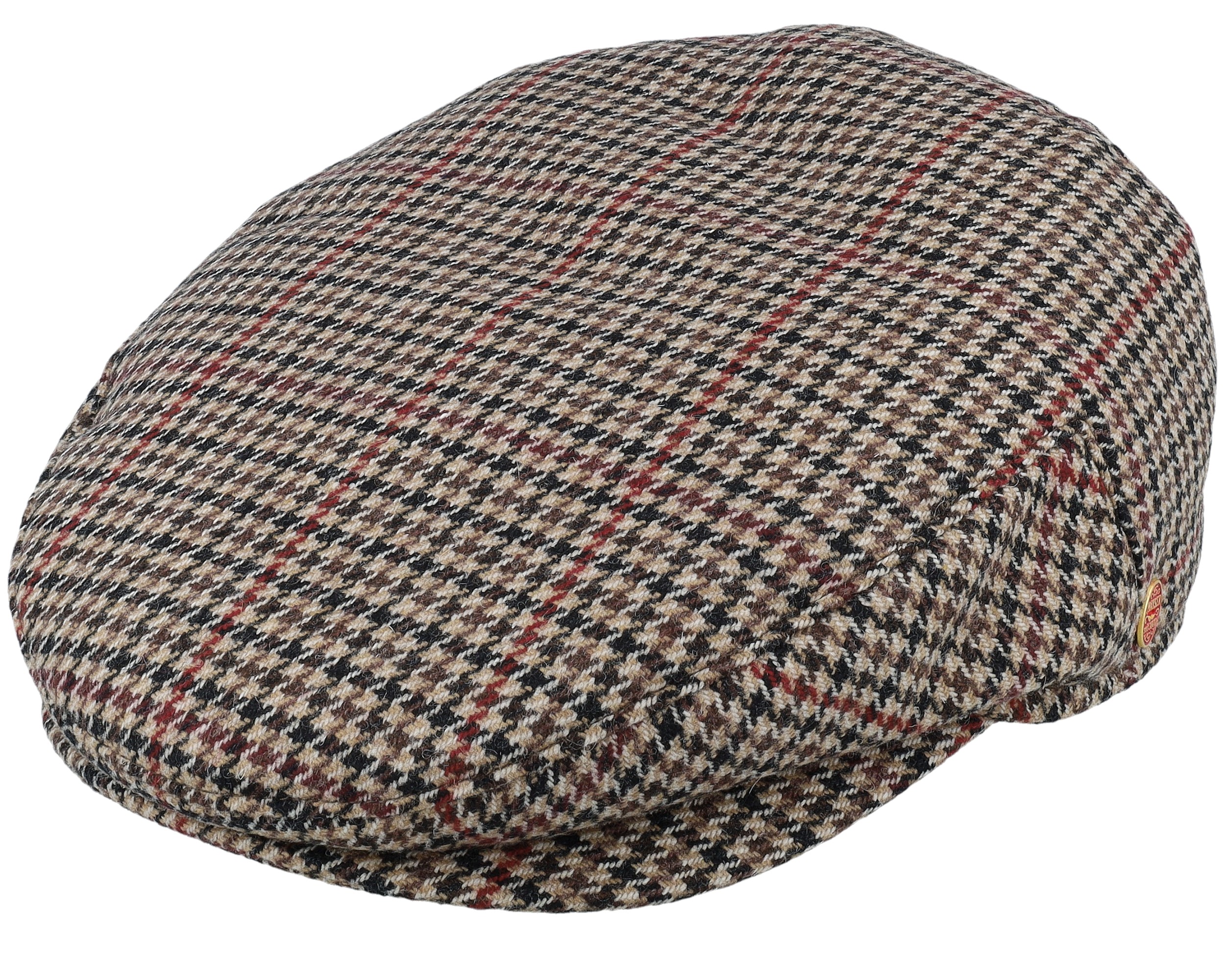 Merlin Plus Casual Brown Beige Flat Cap | Hatstoreworld.com