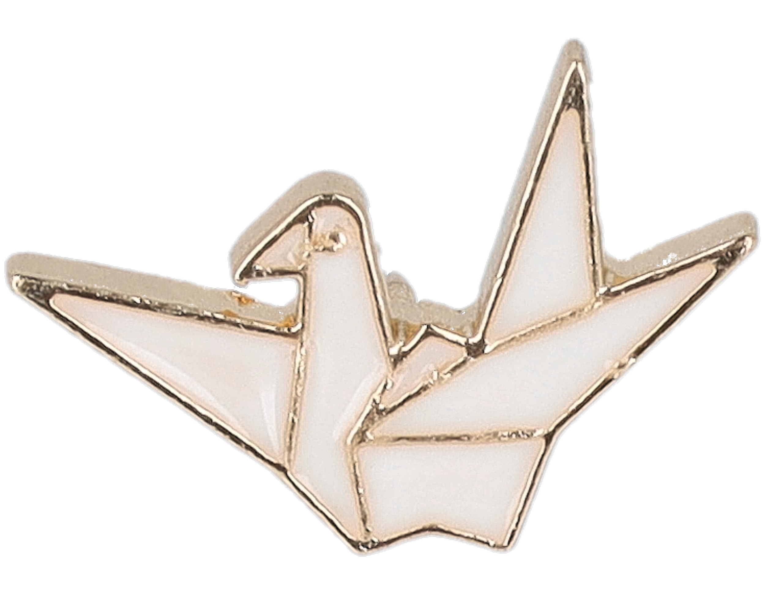 Paper Crane Metal Enamel Pin - Cap Pins Accessory | Hatstoreworld.com