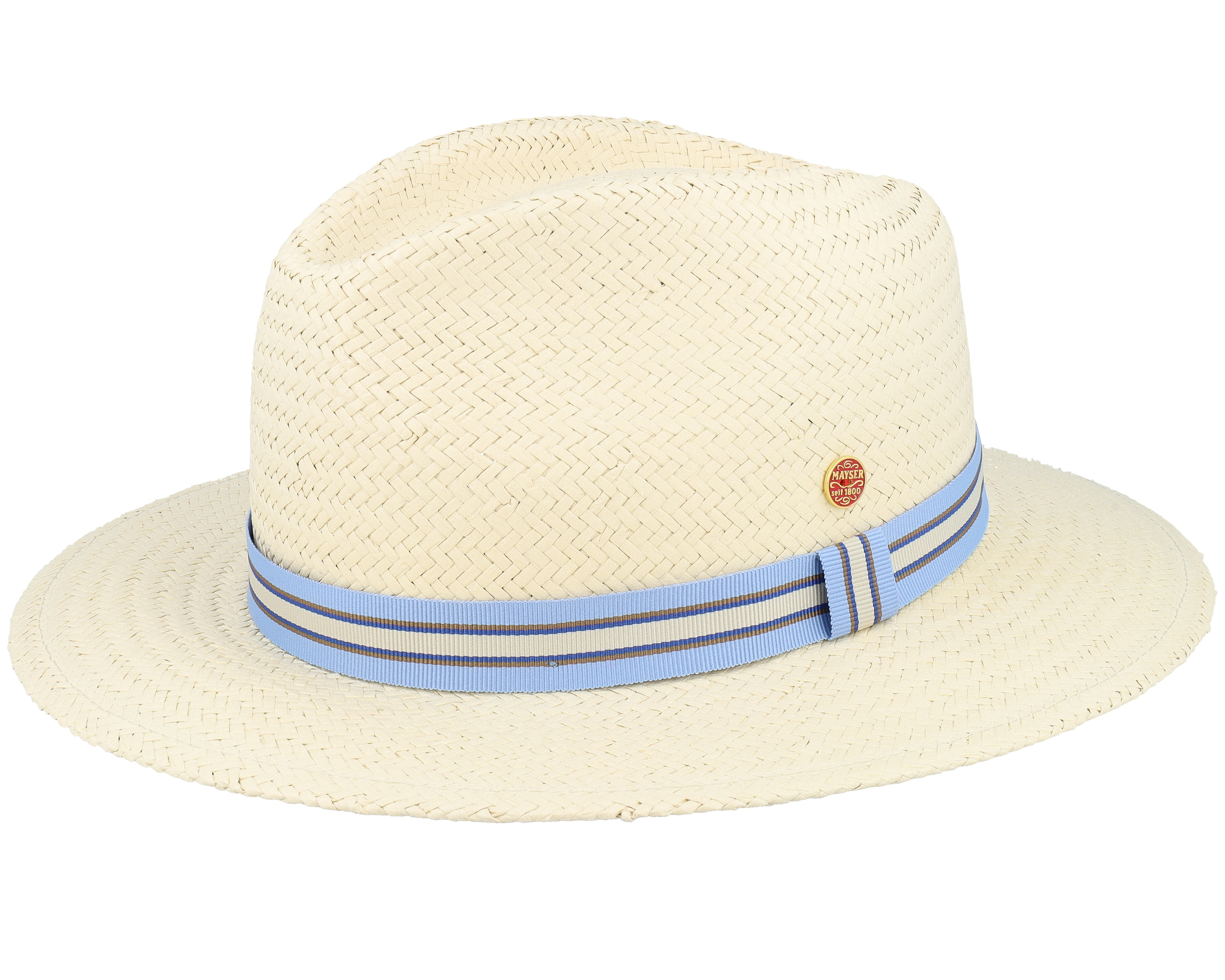 Mathis Paper Panama Natural Straw Hat - Mayser | Hatstoreworld.com