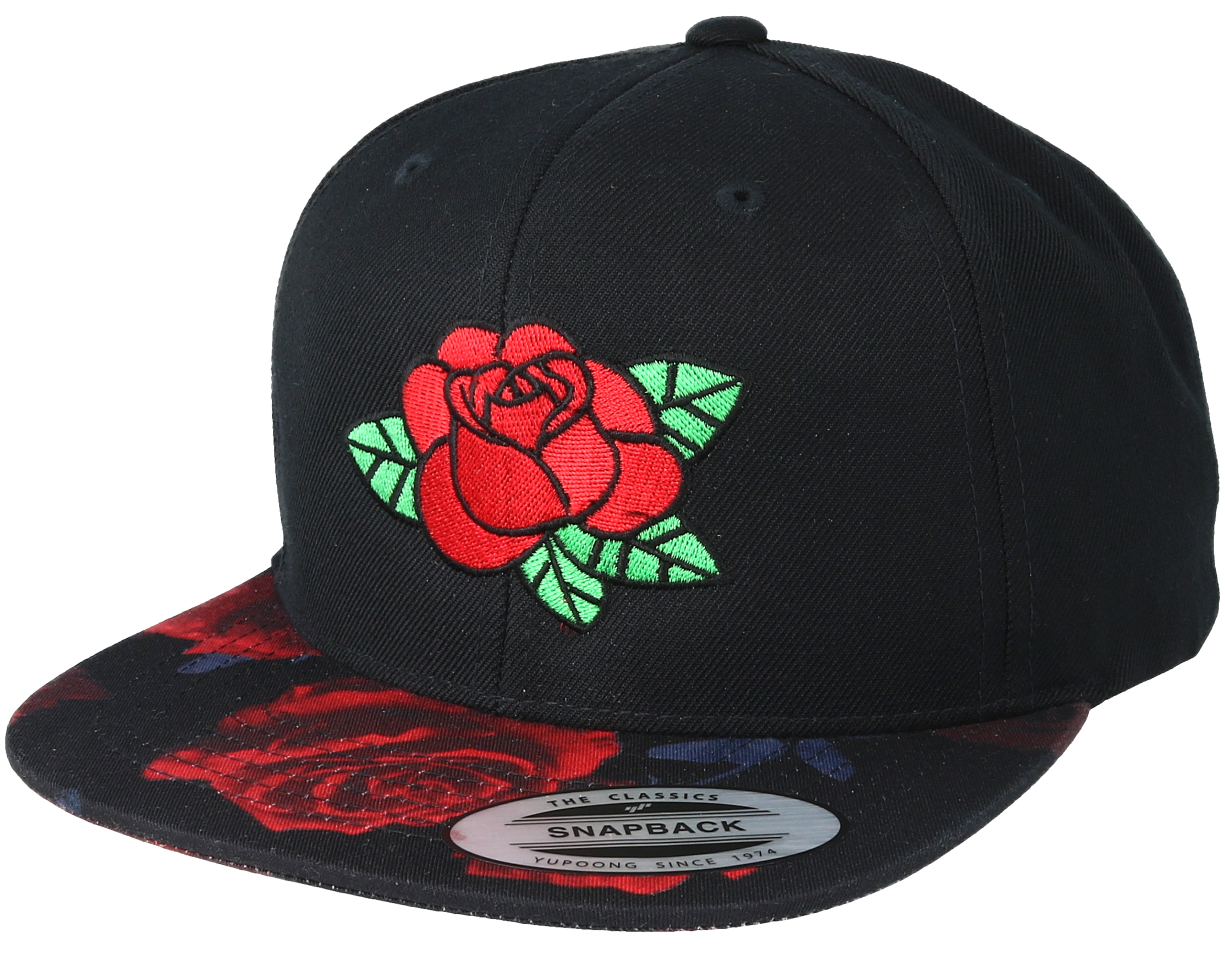 Rose Black/Rose Snapback | Hatstoreworld.com