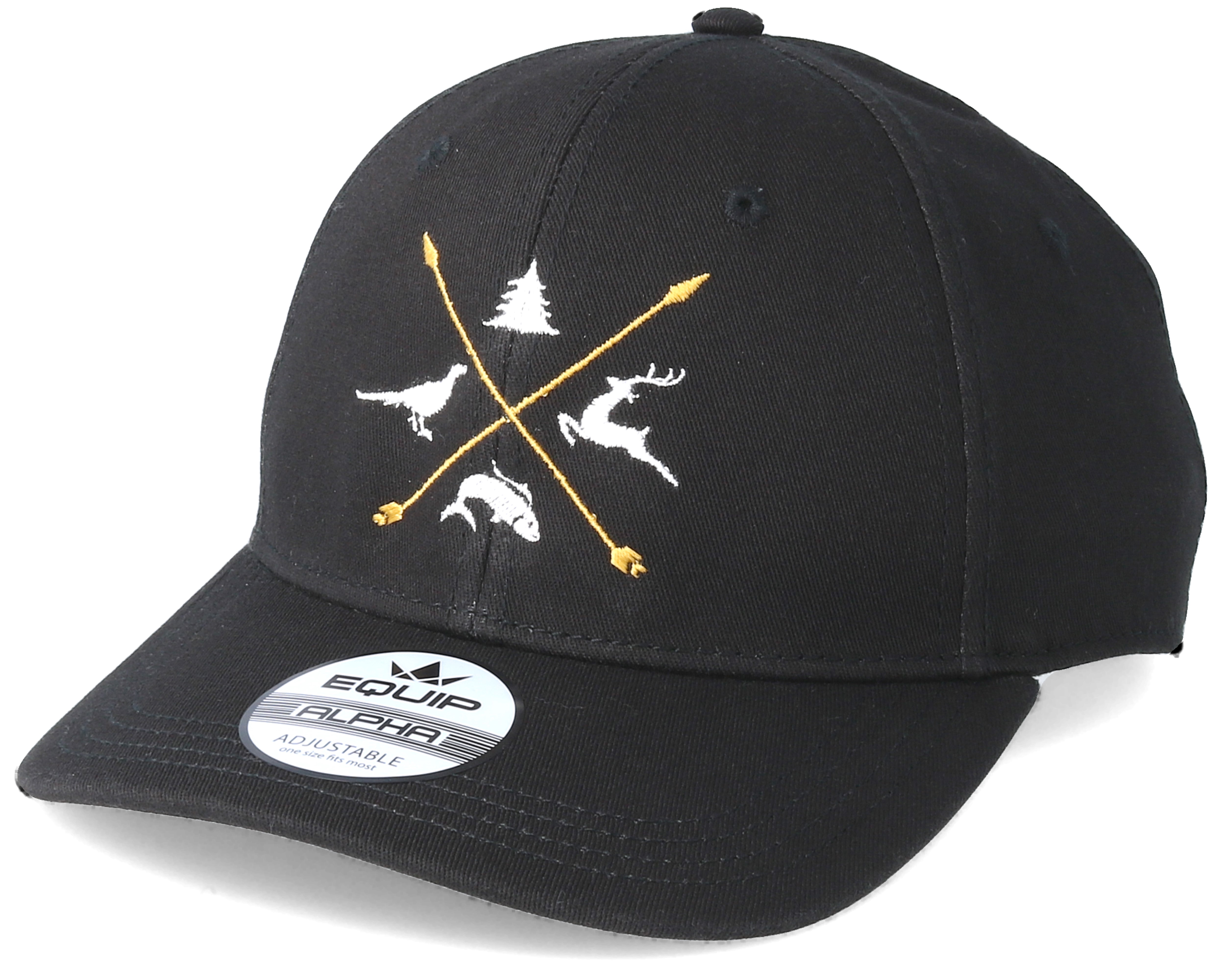 Animals Logo Black Adjustable | Hatstoreworld.com