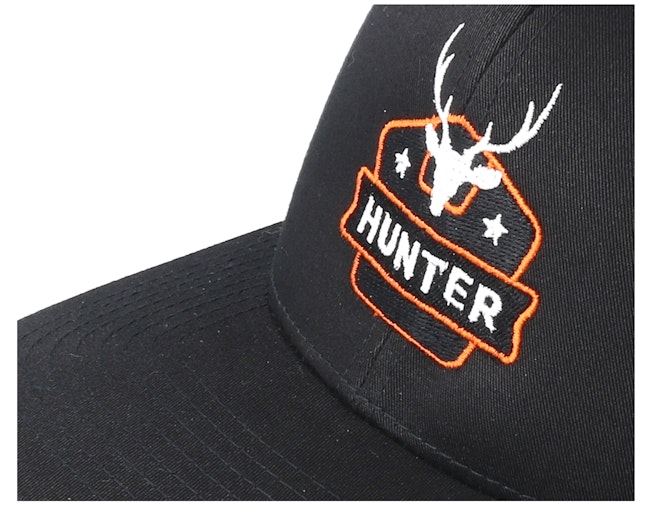 Deer Badge Black Trucker - Hunter caps - Hatstoreworld.com
