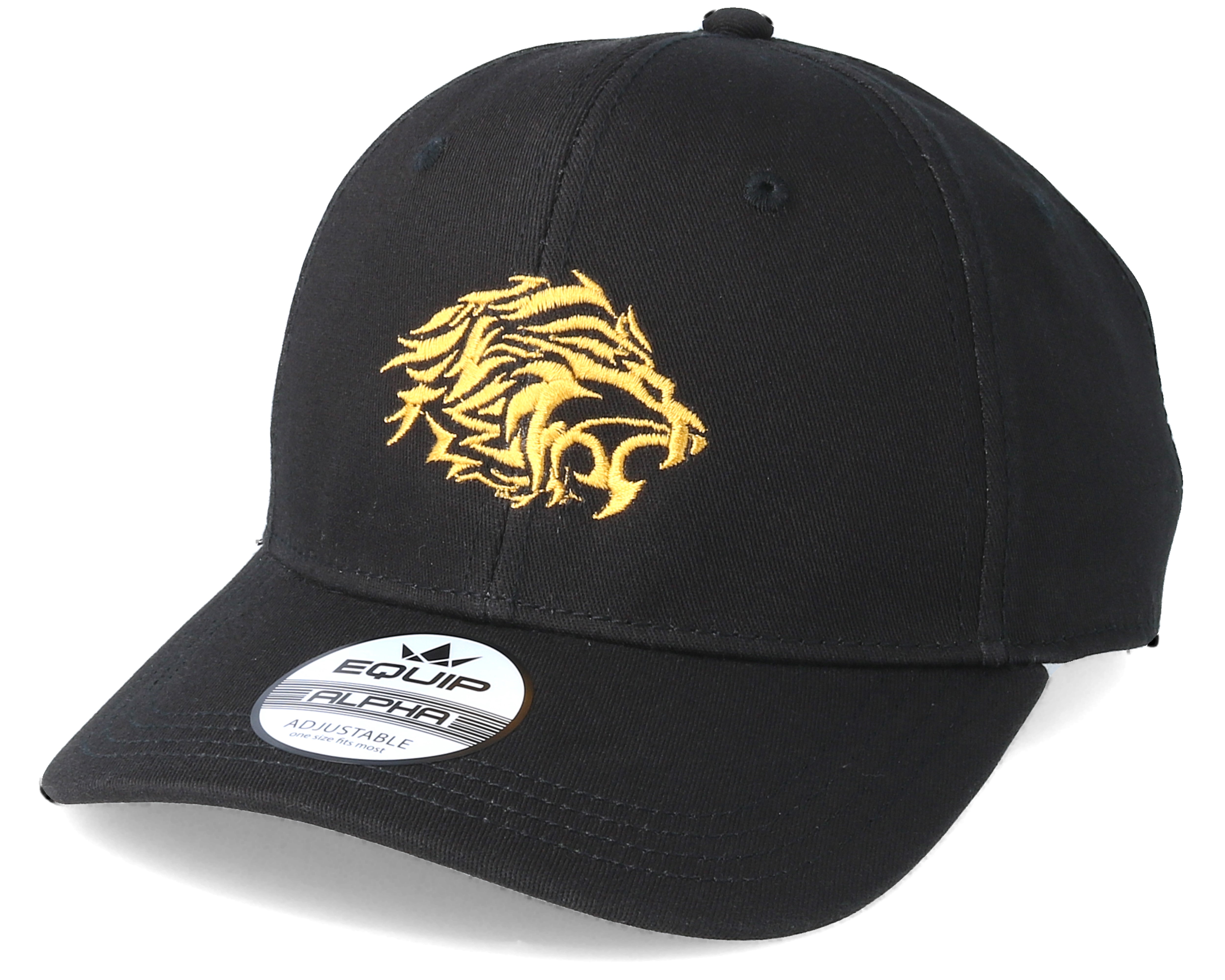 Tribal Logo Black/Gold Adjustable - Lions | Hatstoreworld.com