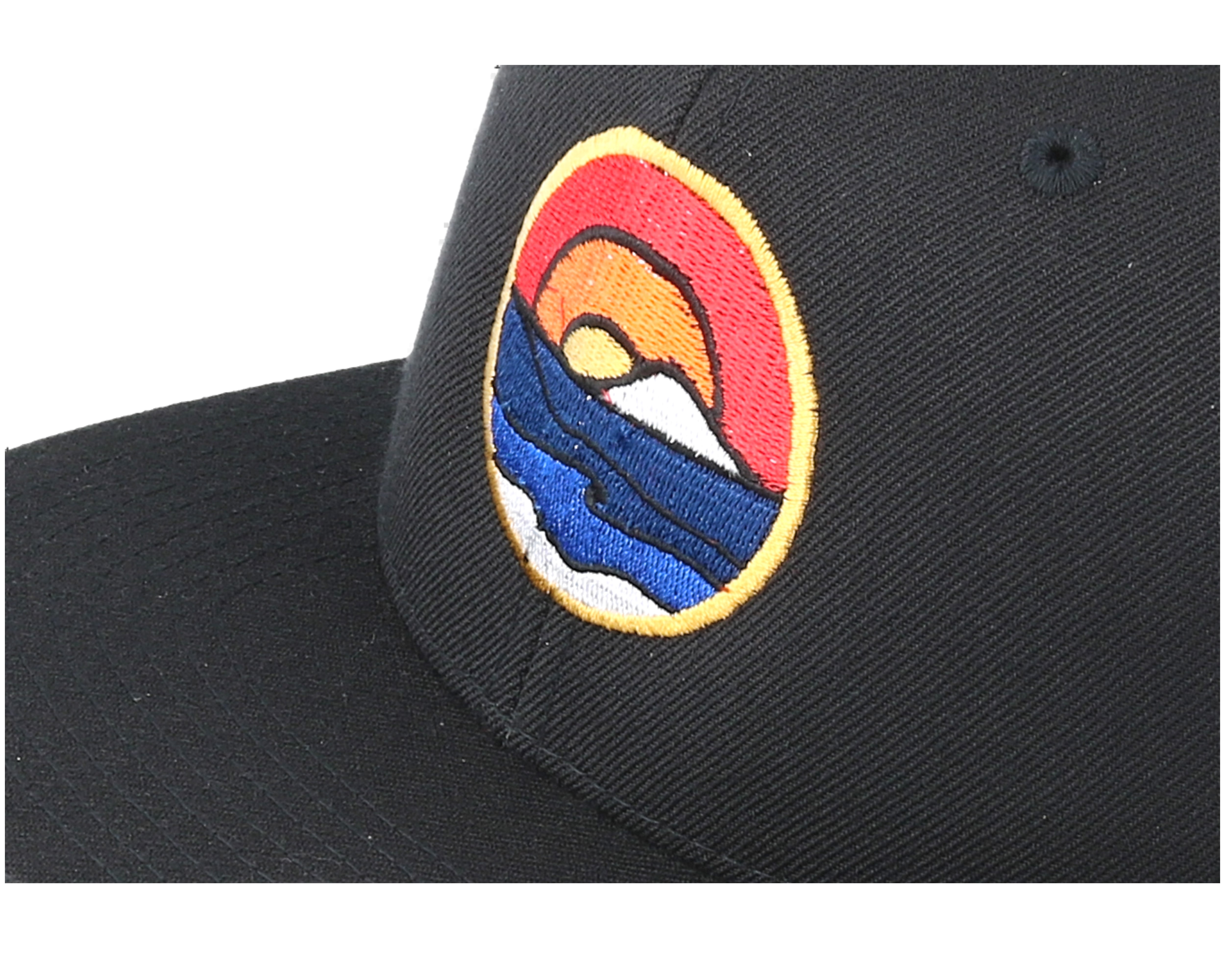 Shades Of Nature Black Snapback - Wild Spirit cap - hatstoreworld.com