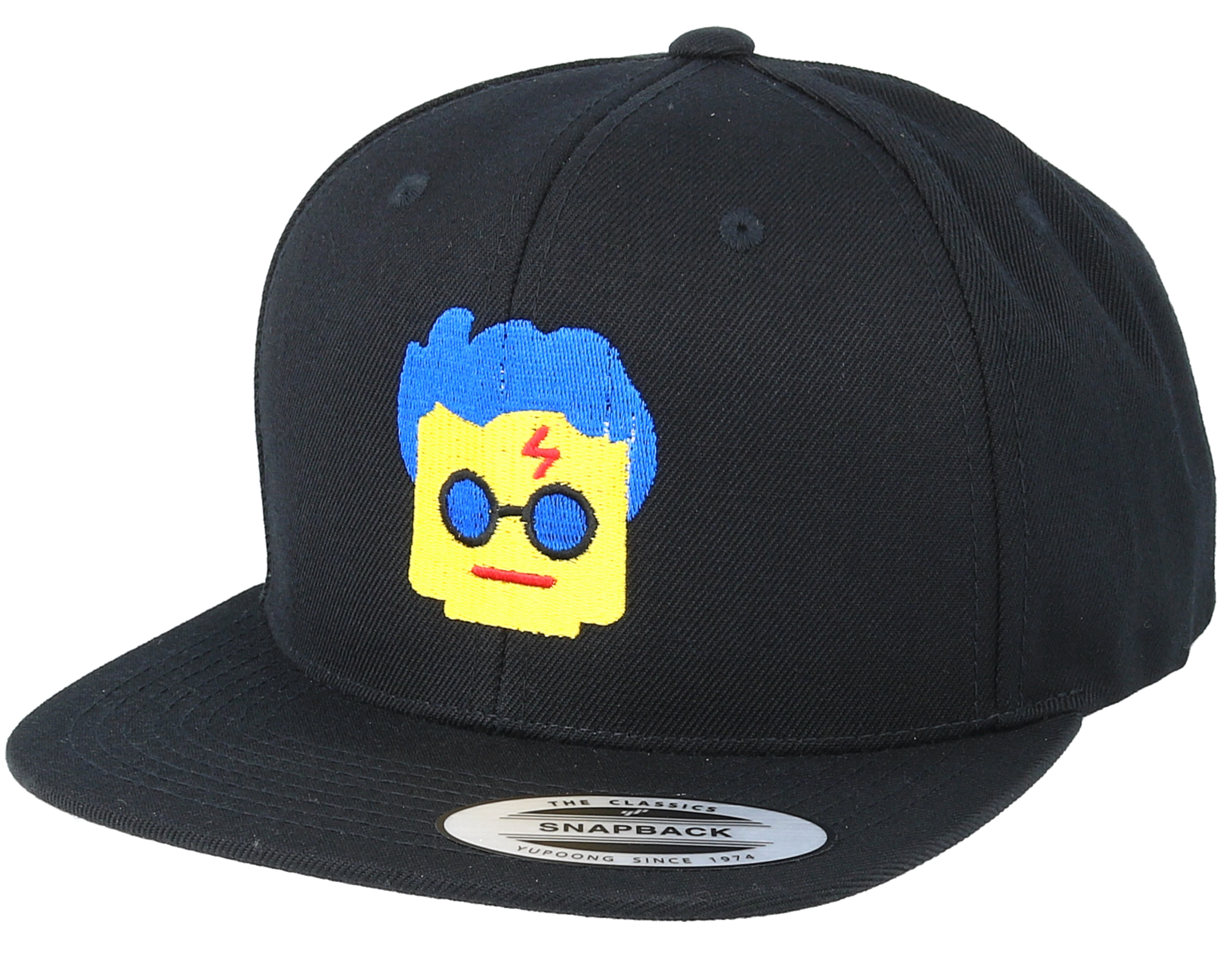 Emoji Glasses Black Snapback | Hatstoreworld.com
