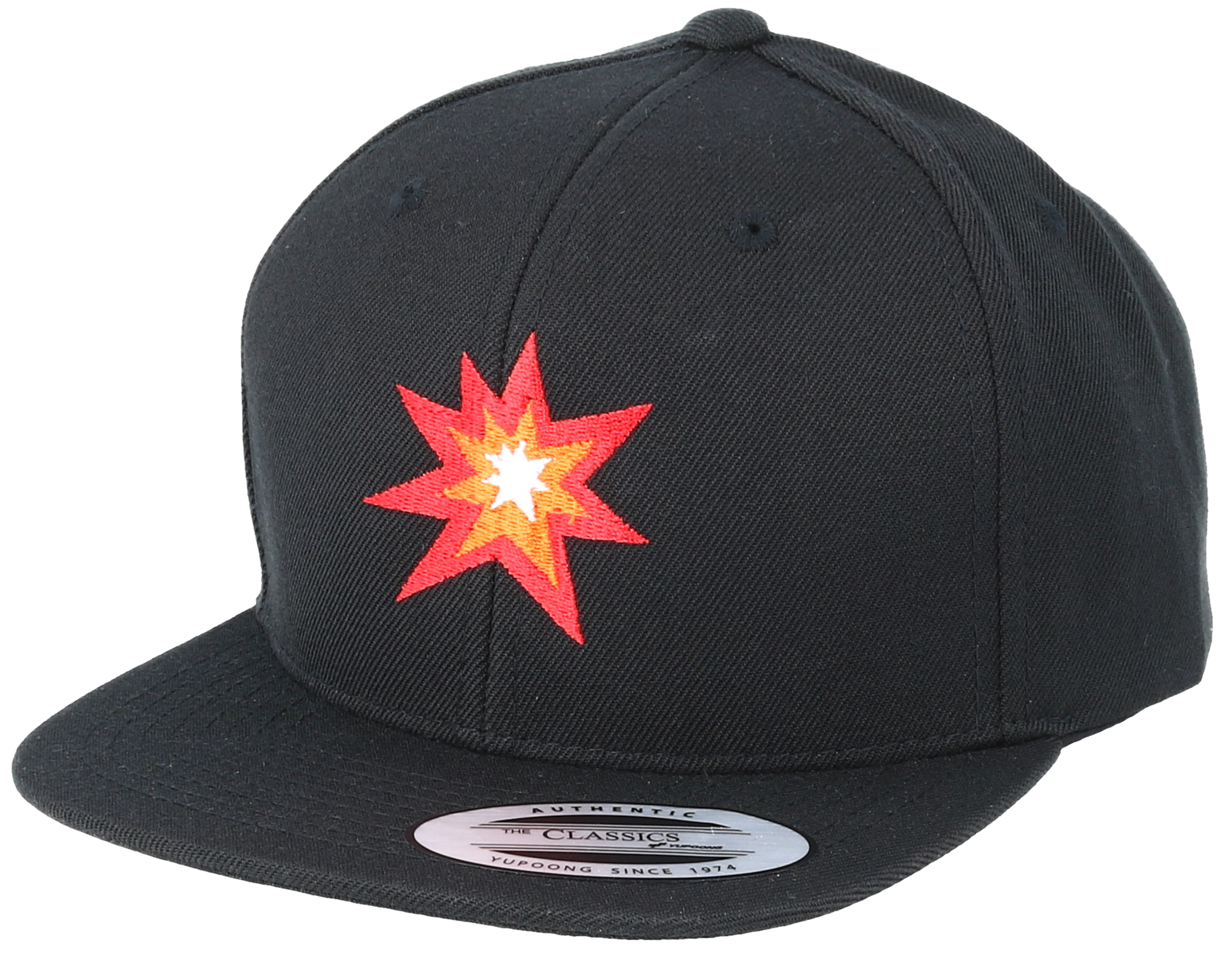 Kids Emoji Explosion Black Snapback | Hatstoreworld.com