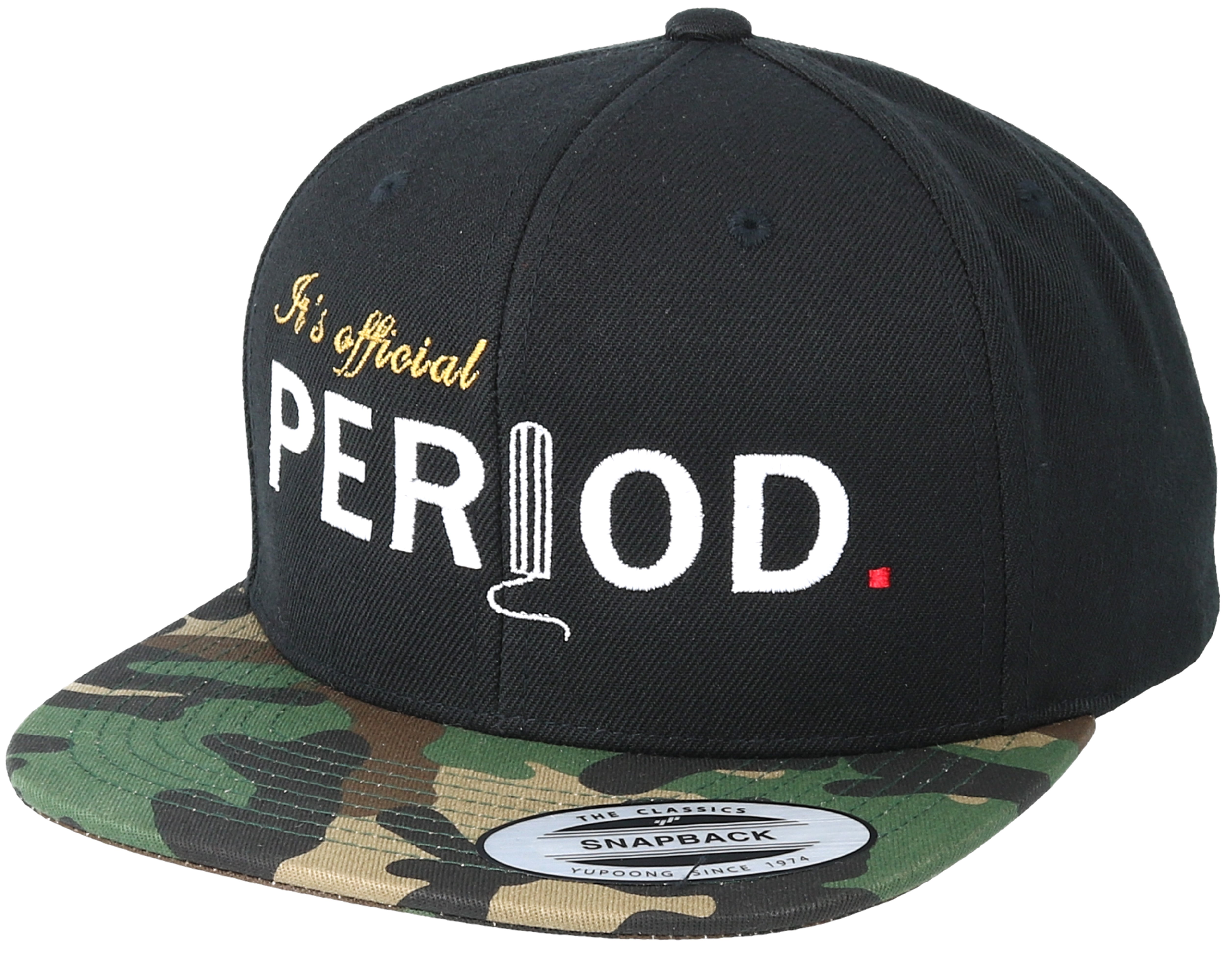 Official Black/Camo Snapback | Hatstoreworld.com