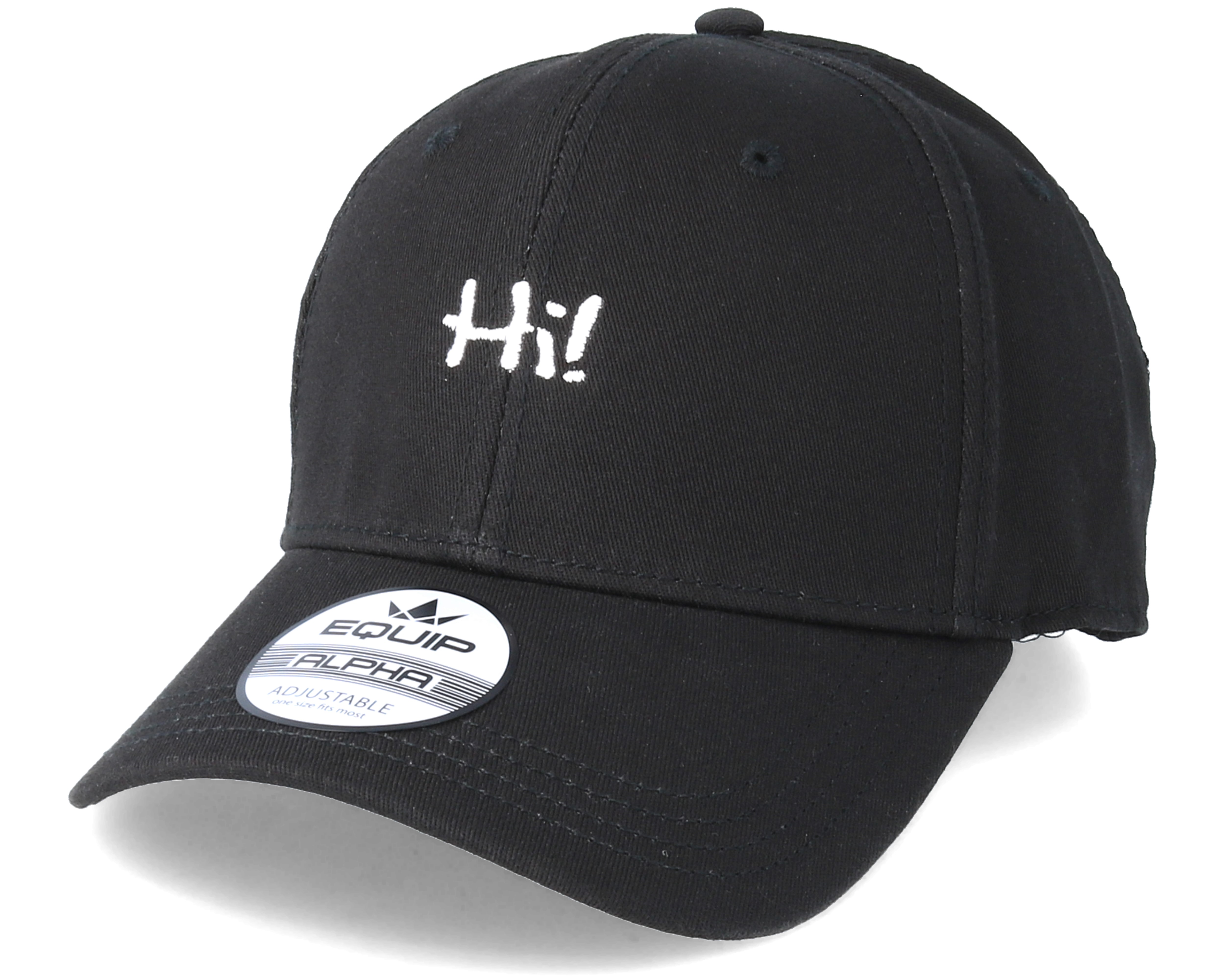 Hi! Black Adjustable | Hatstoreworld.com