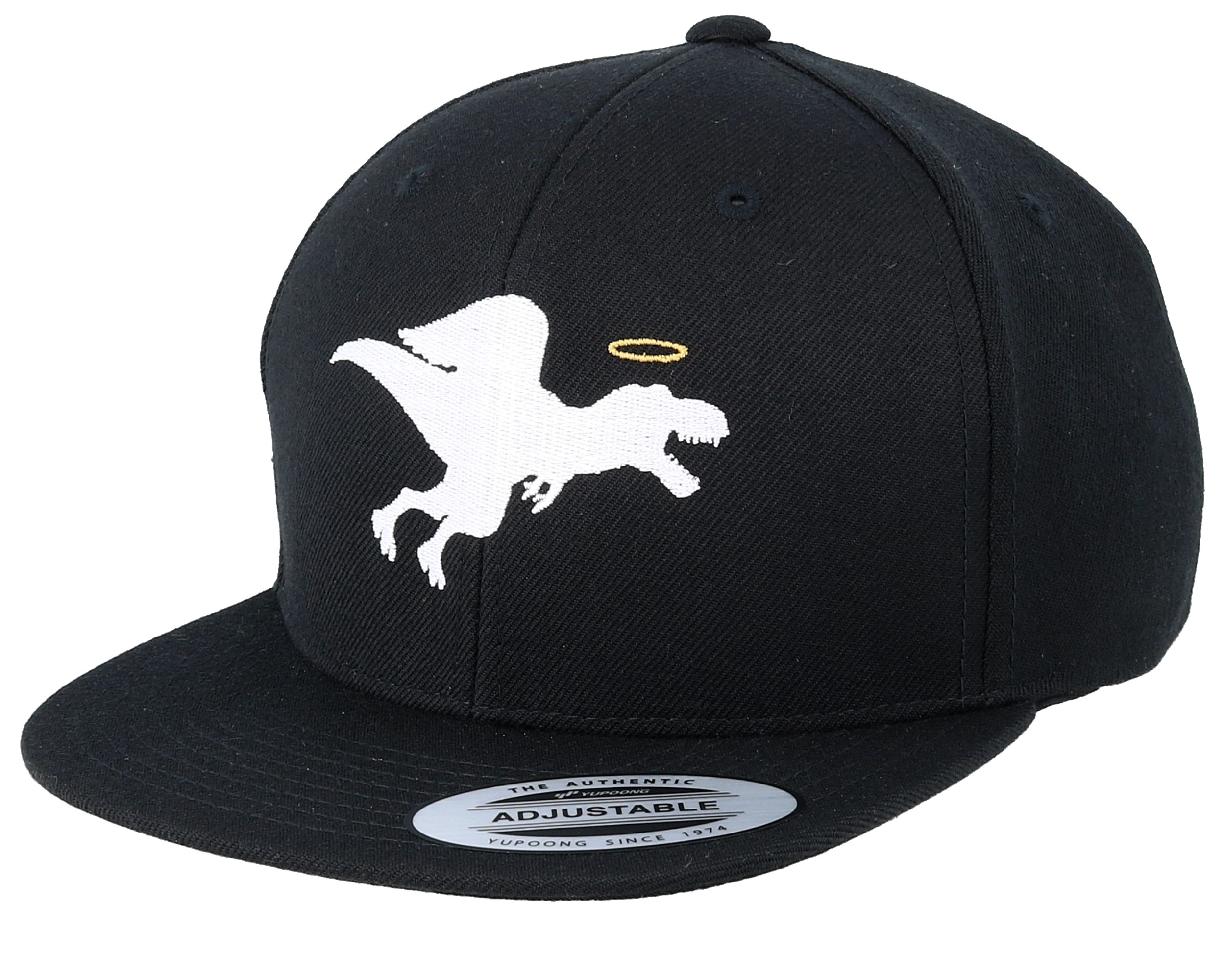 Kids Angel Dino Black Snapback | Hatstoreworld.com