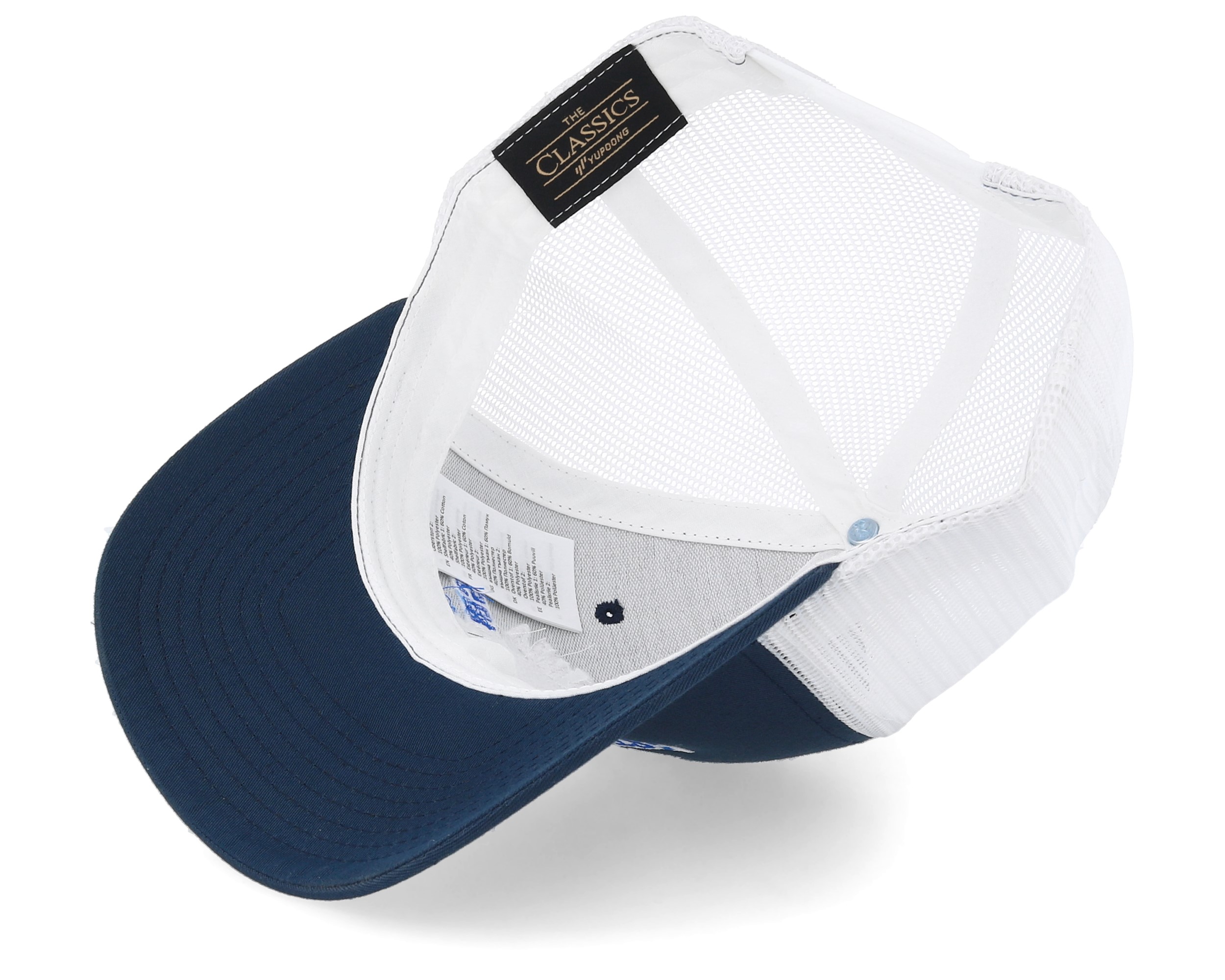 California Republic Navy White Trucker - Iconic cap | Hatstoreworld.com