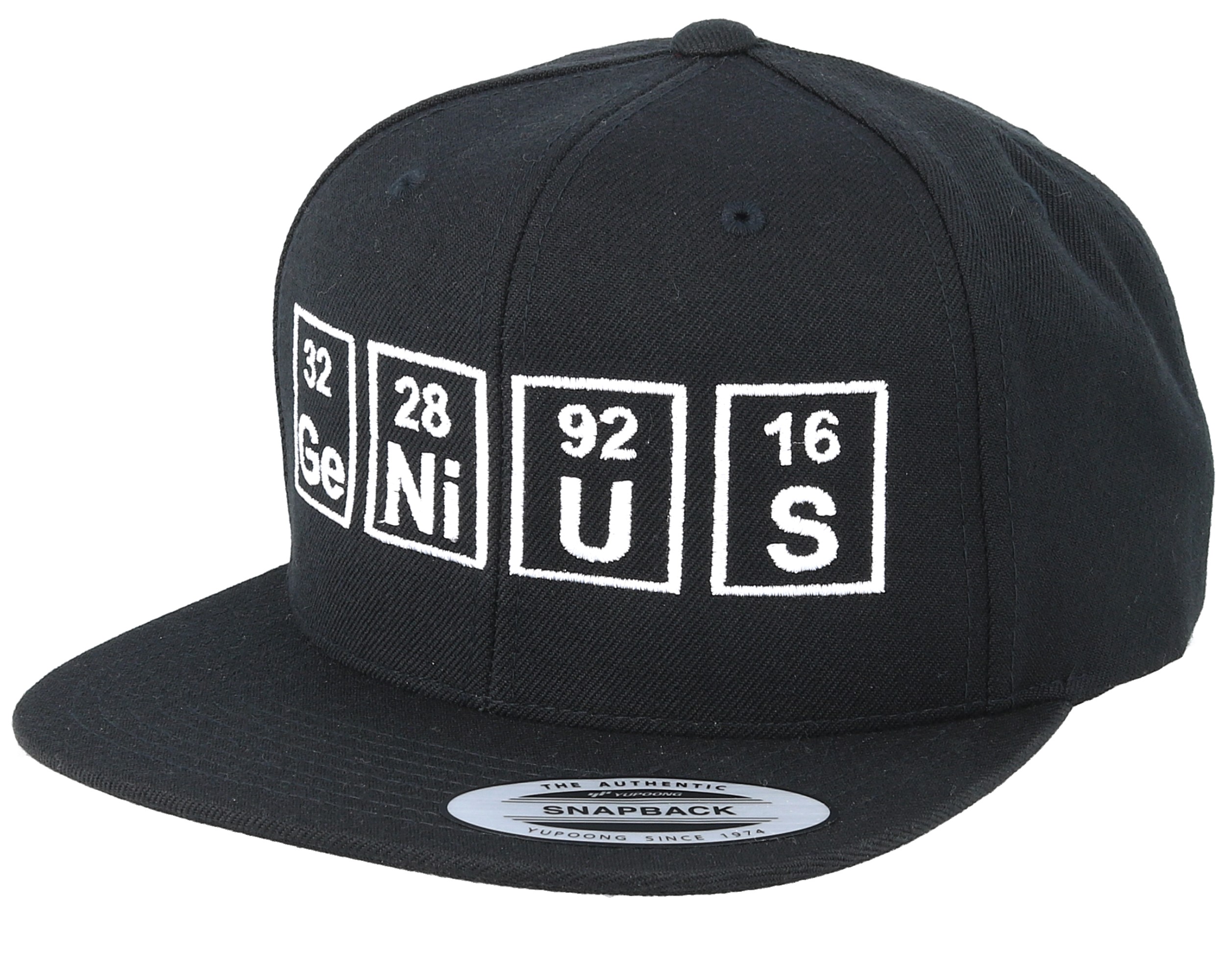 Genius Black Snapback - Iconic | Hatstoreworld.com