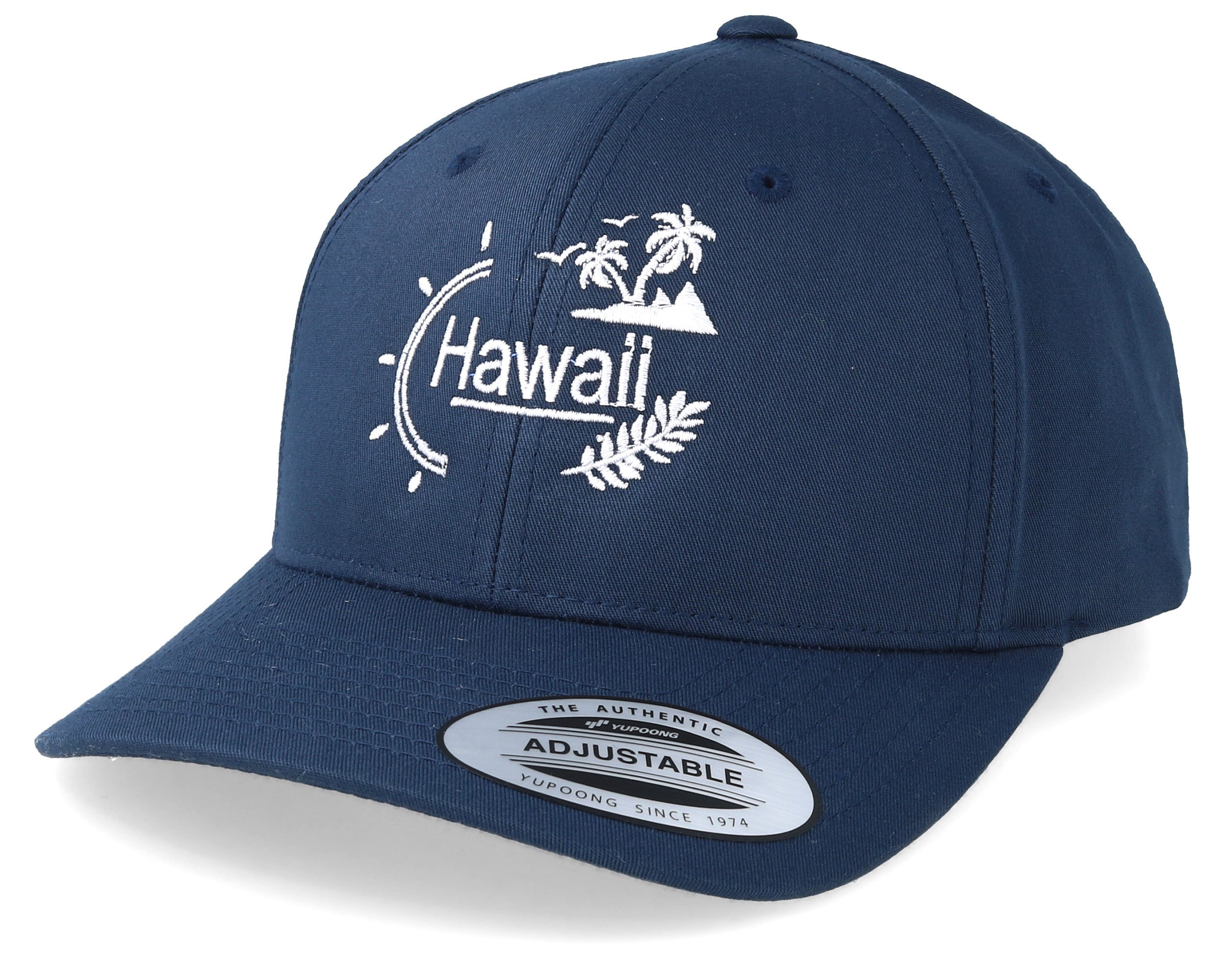 Hawaii Landscape Navy Adjustable | Hatstoreworld.com