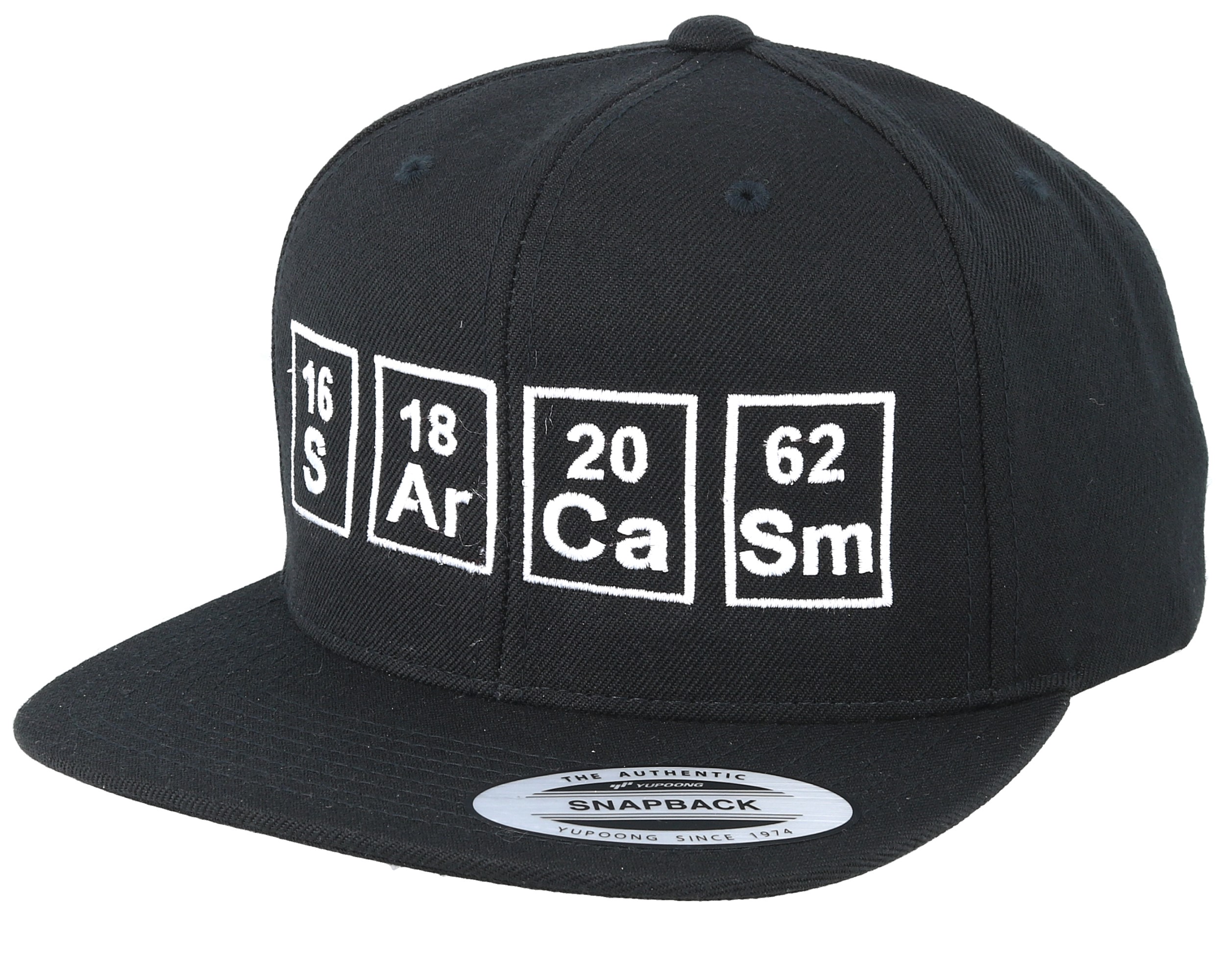 Sarcasm Black Snapback | Hatstoreworld.com
