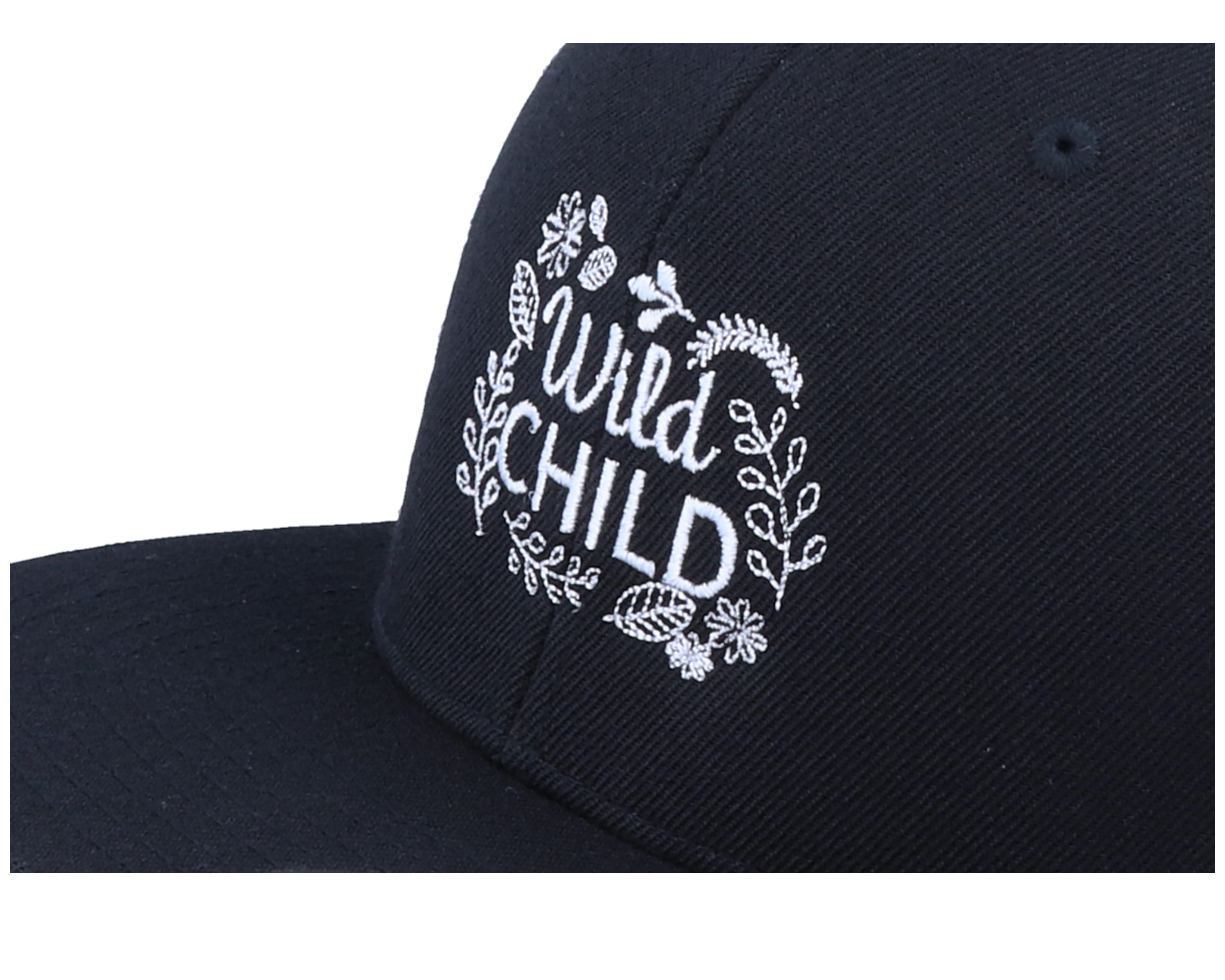 Kids Wild Child Black Snapback - Kiddo Cap | Hatstoreworld.com