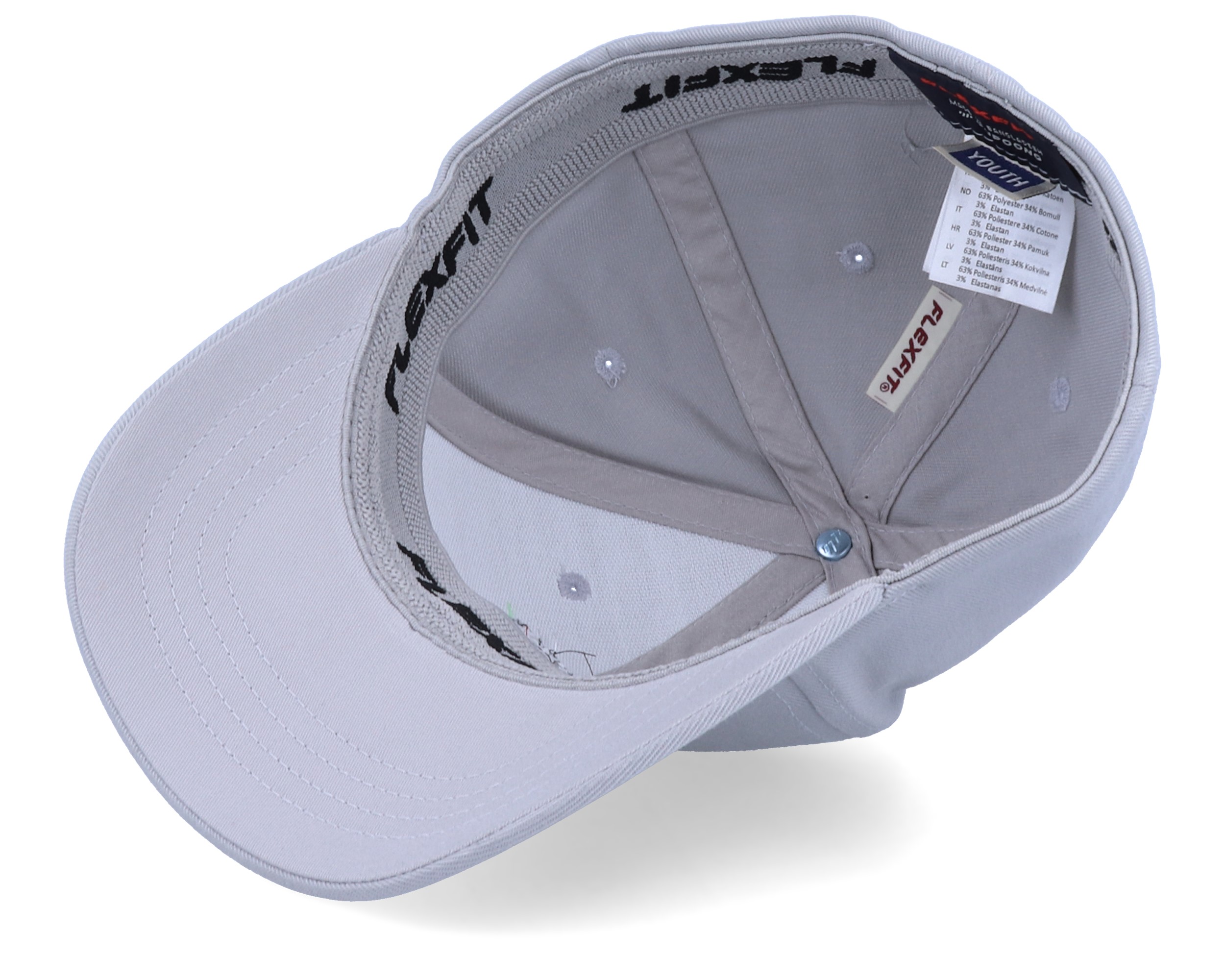 Kids Donut Grow Up Silver Flexfit - Kiddo Cap cap | Hatstoreworld.com