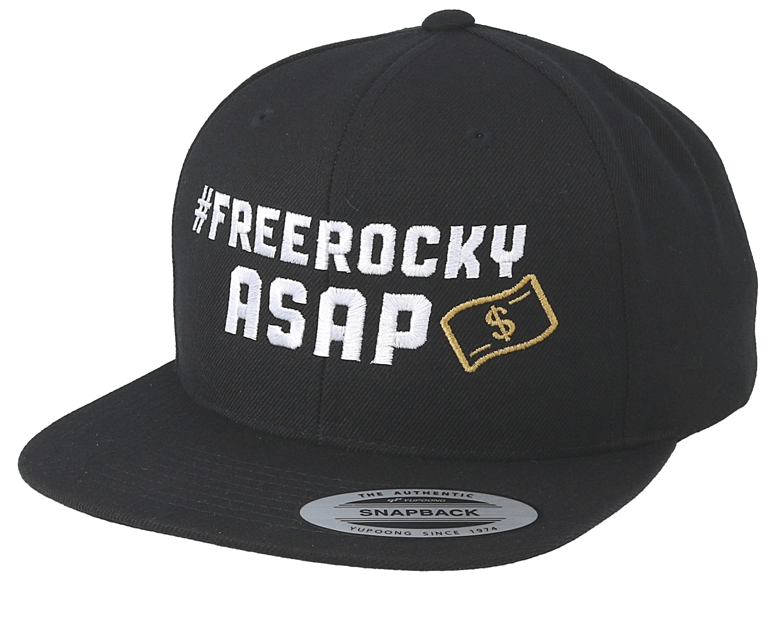 Free Rocky Asap Black Snapback - Iconic cap | Hatstoreworld.com