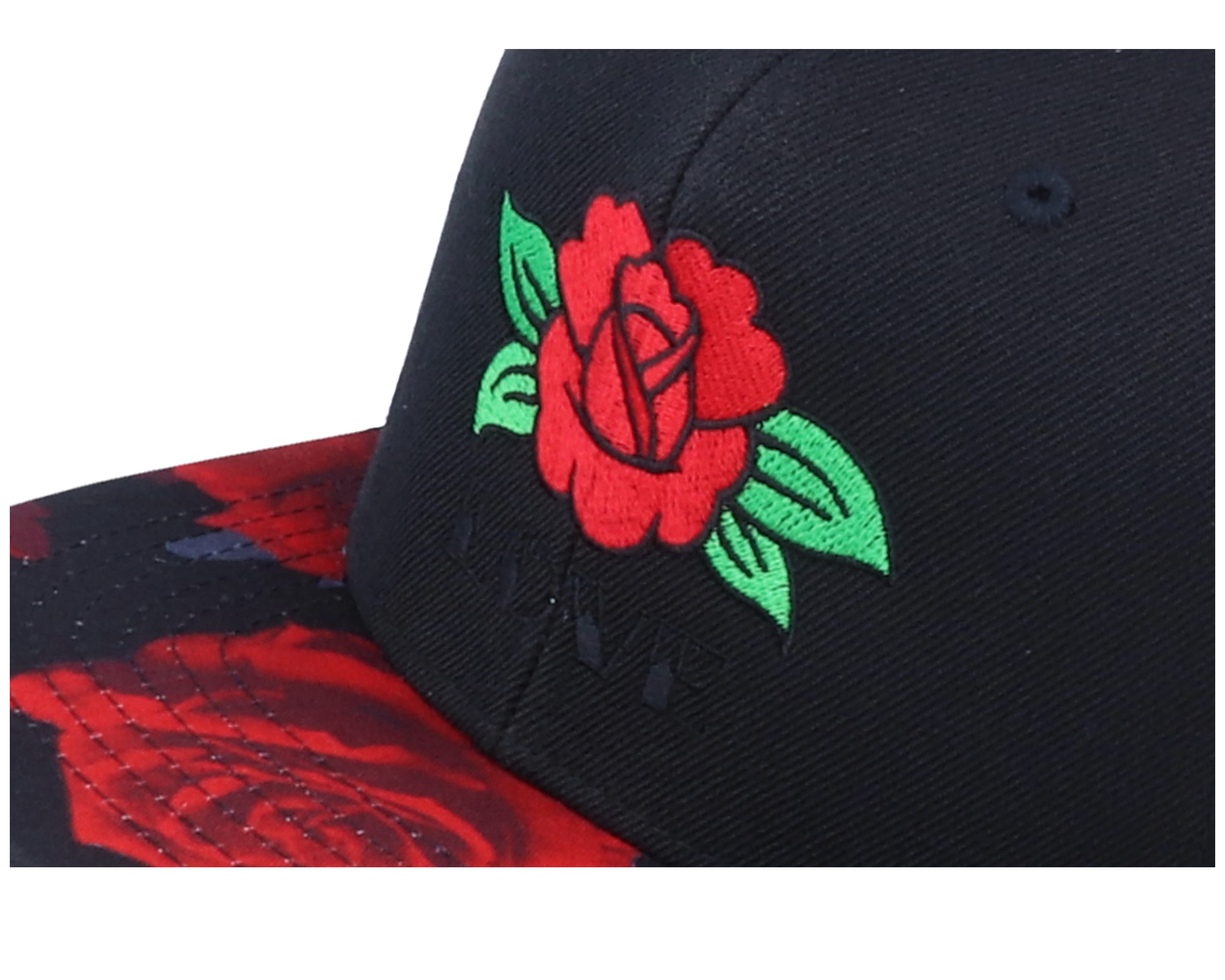 Love Rose Black/Rose Snapback - Tattoo Collective cap | Hatstoreworld.com