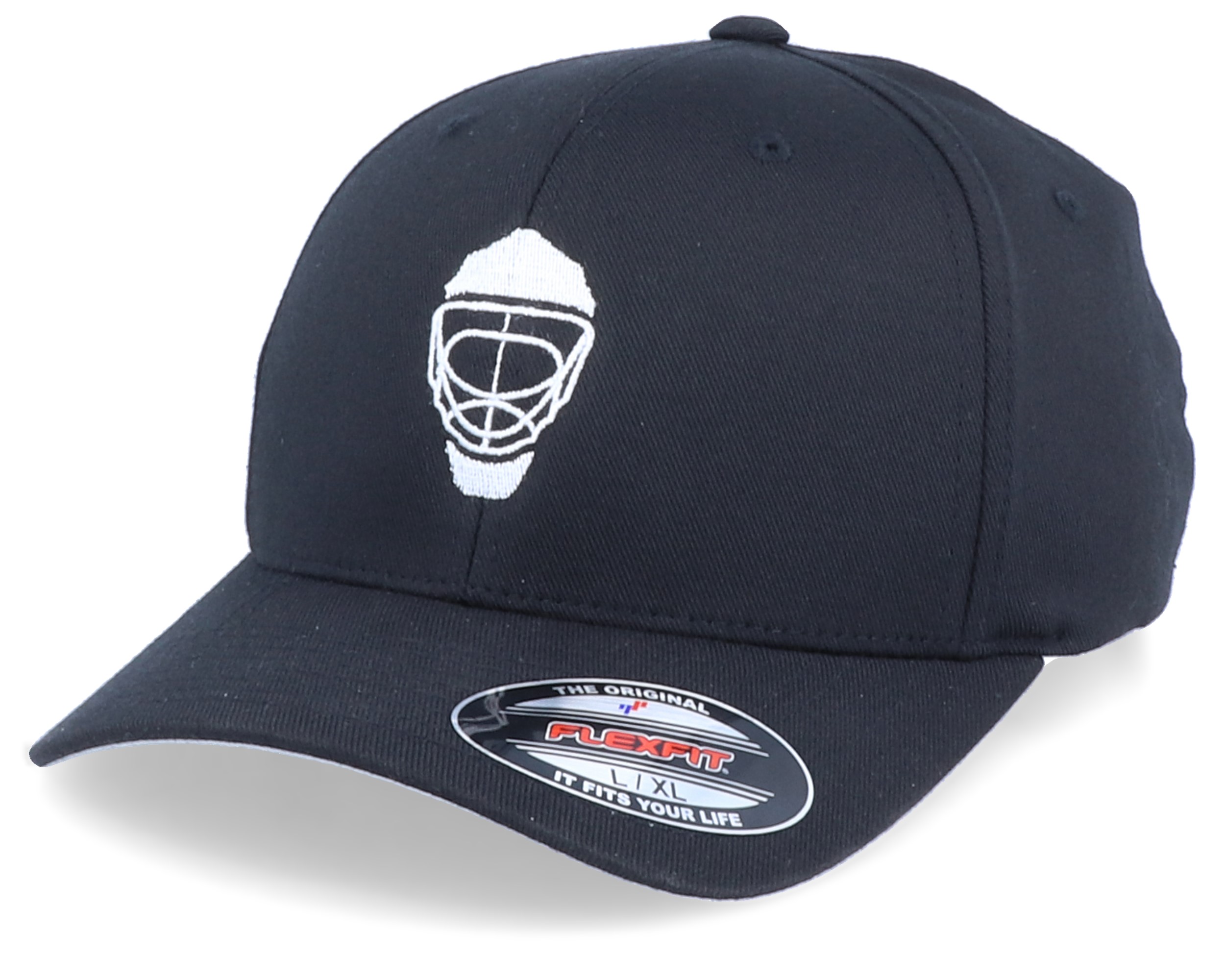 Hockey Mask Modern Black Flexfit - Forza cap | Hatstoreworld.com
