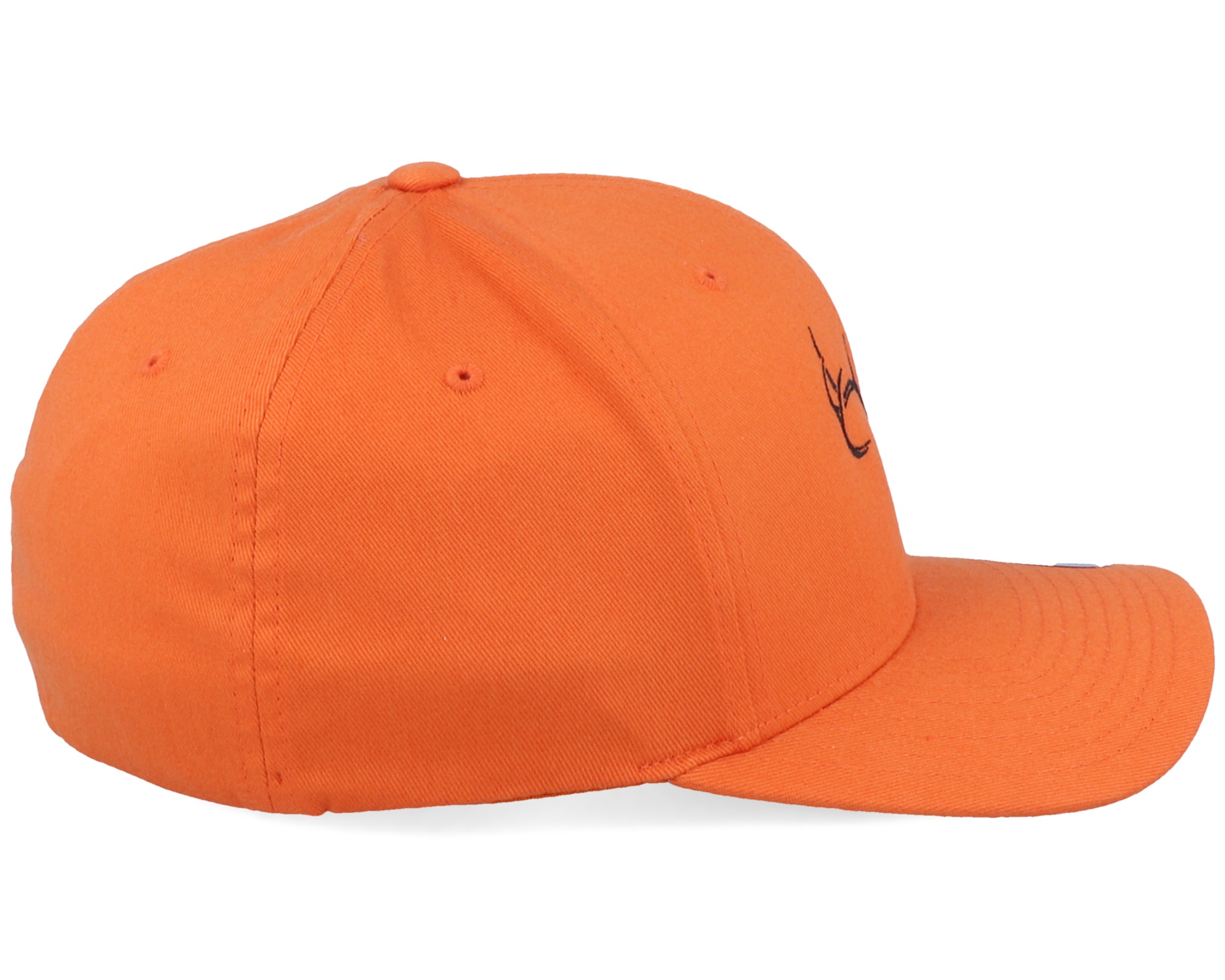 Deer Skull Orange Flexfit - Hunter cap | Hatstoreworld.com