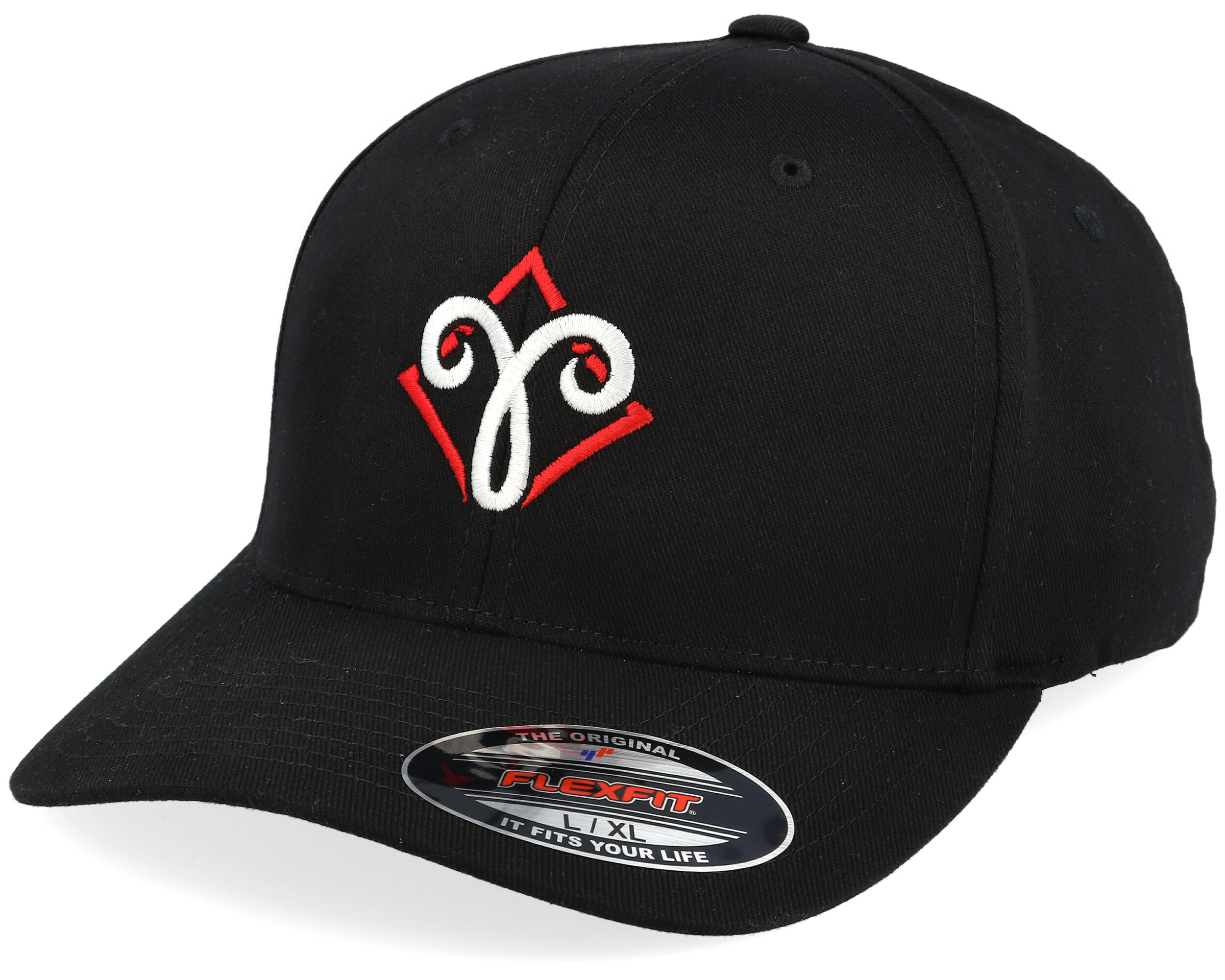 Aries Icon Black Flexfit | Hatstoreworld.com