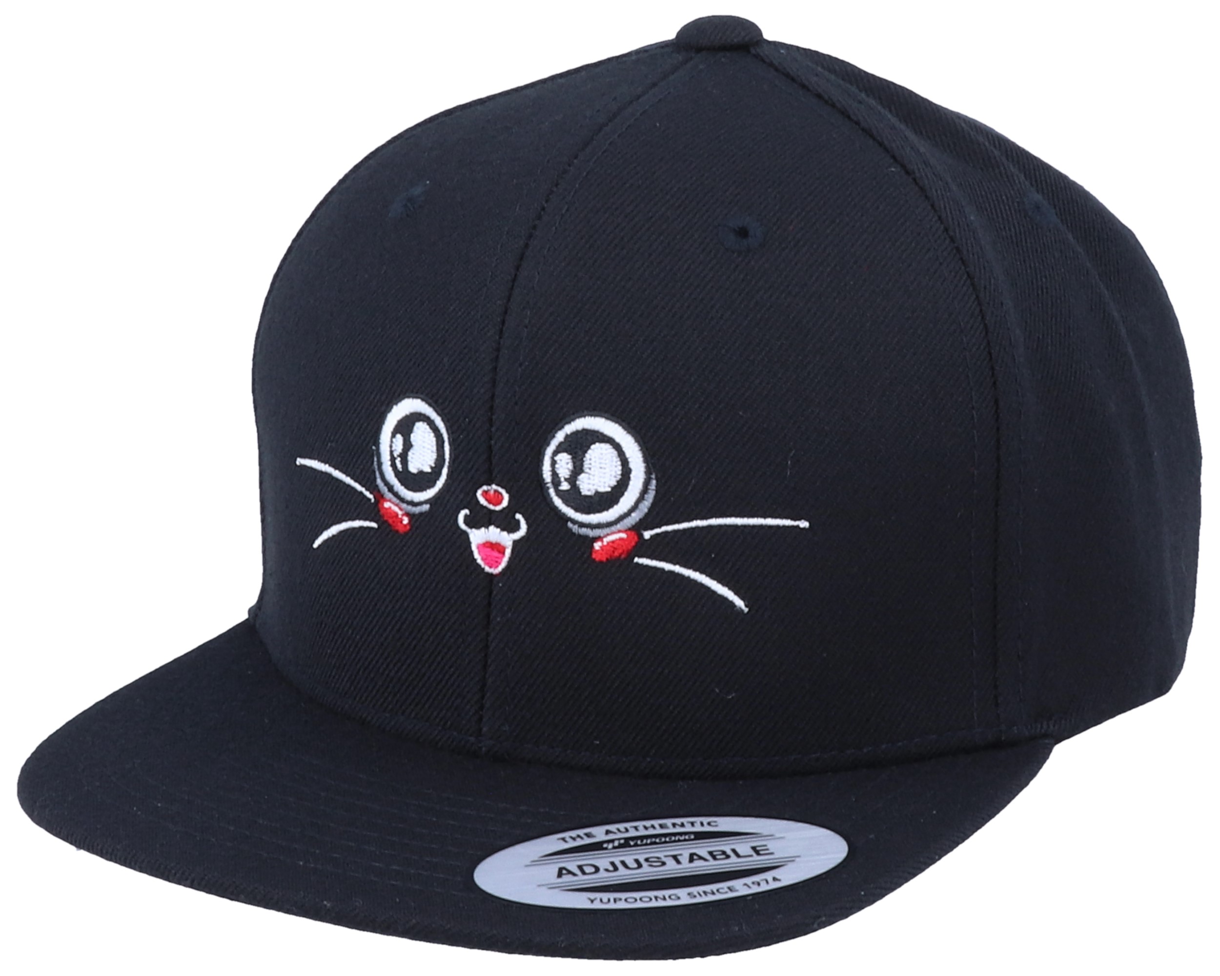 Kids Happy Eyes Black Snapback | Hatstoreworld.com