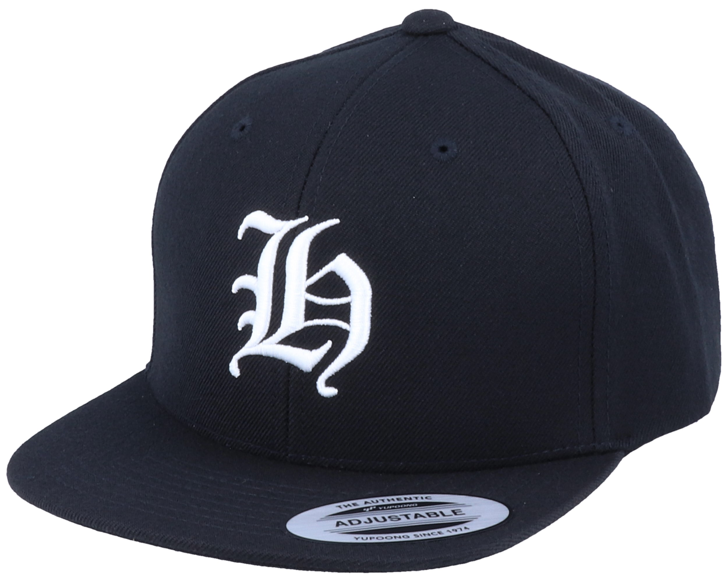 Kids H Letter 3D Black Snapback | Hatstoreworld.com